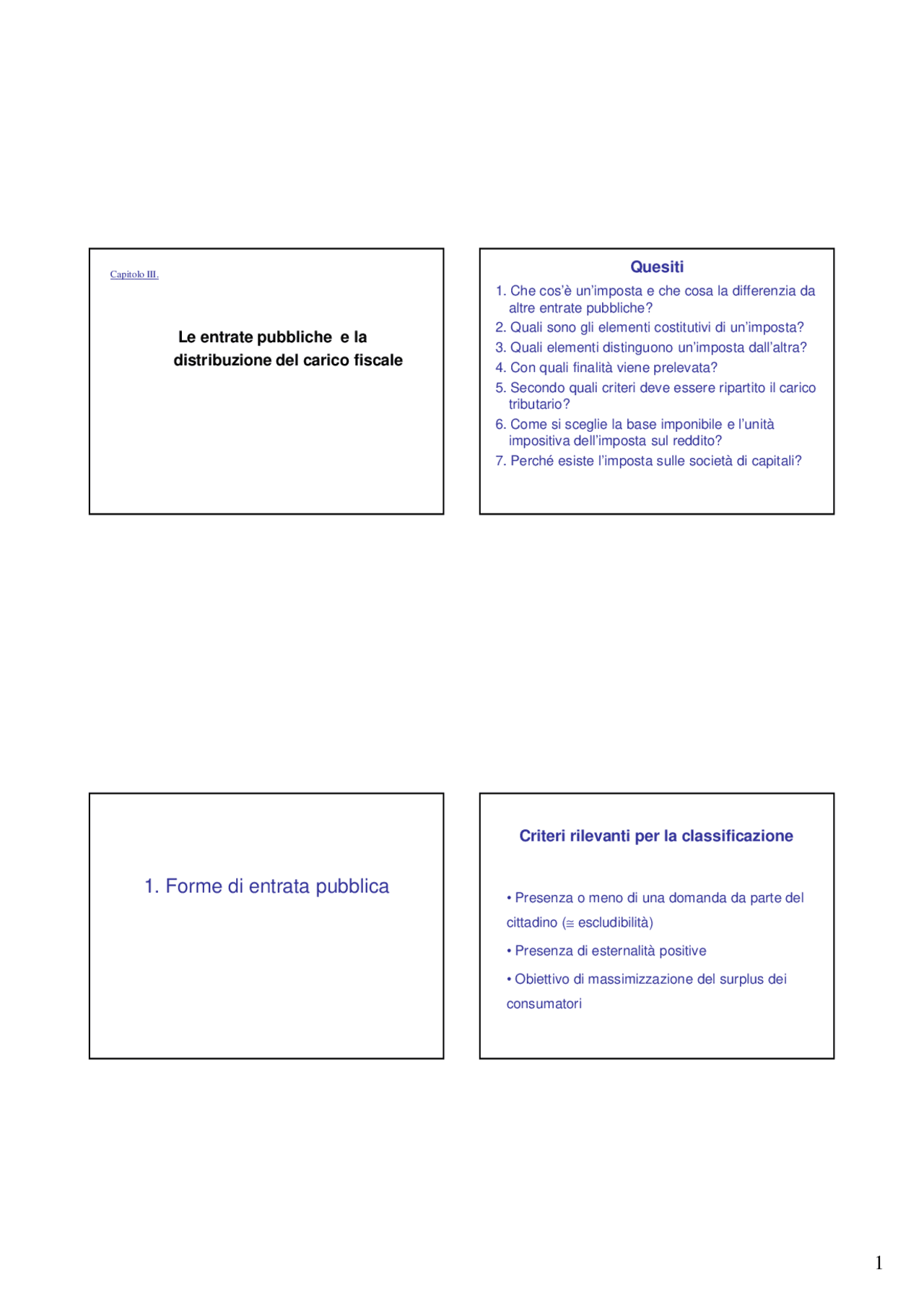 Tipologie Imposte Progressività Docsity
