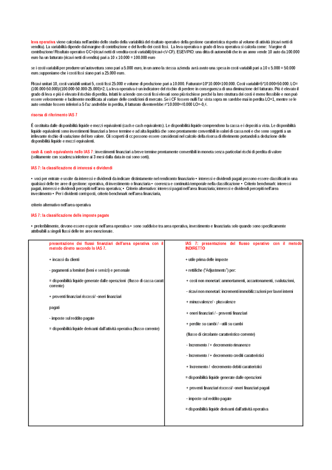 Domande Sul Bilancio Docsity