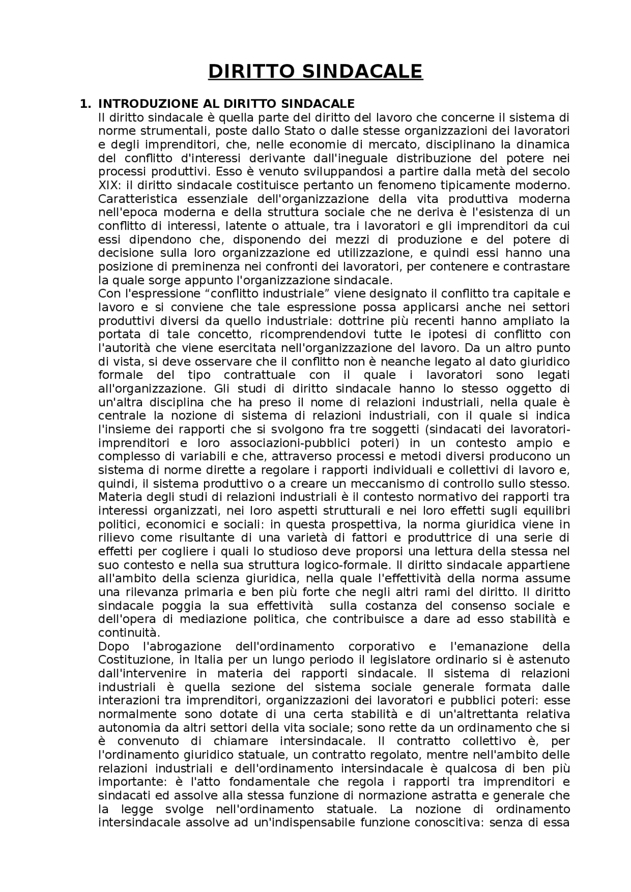 Schemi Di Diritto Sindacale Schemi E Mappe Concettuali Di Diritto