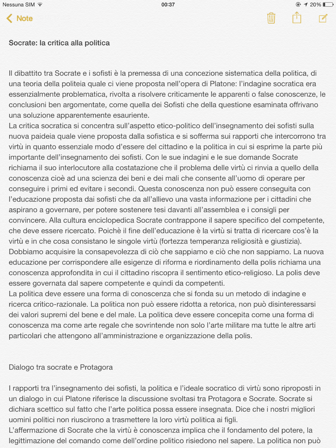 Storia Docsity