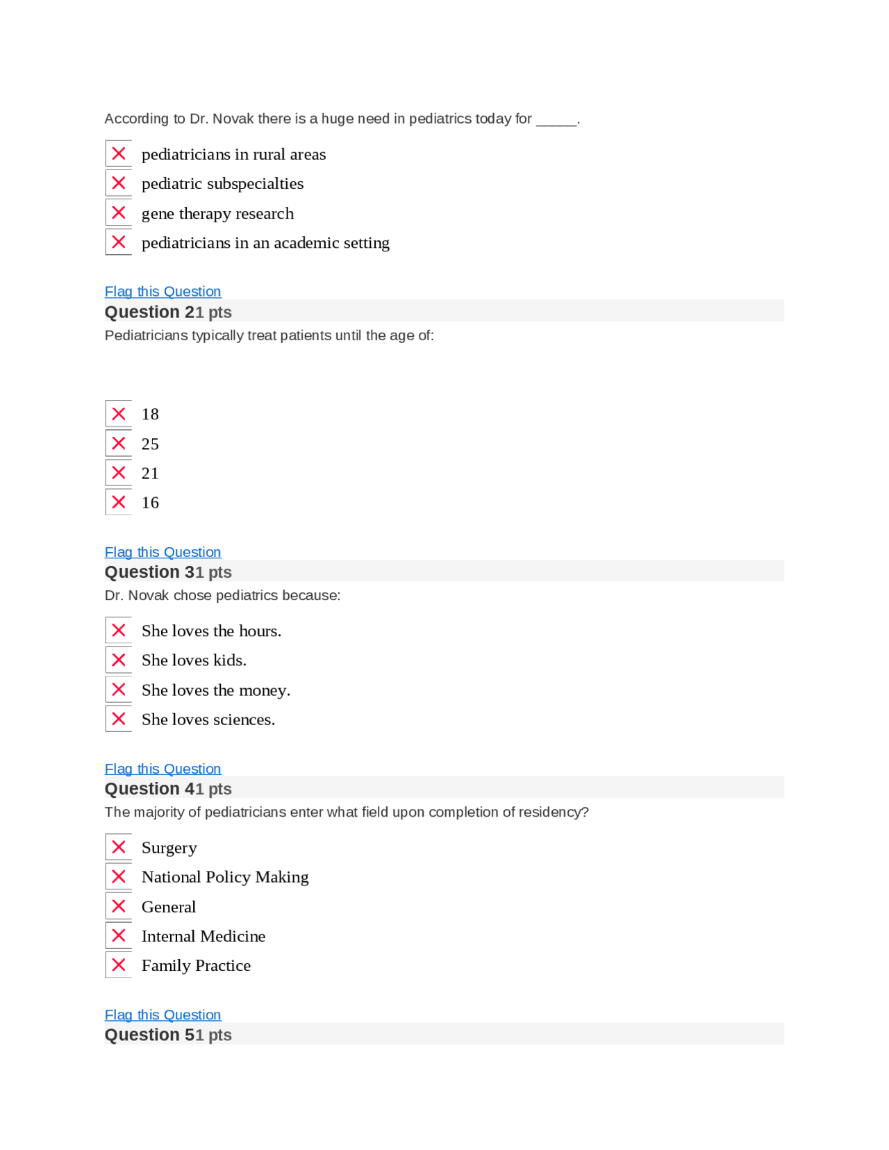 10 Multiple Choice Questions | Introduction to Professions of Medicine ...