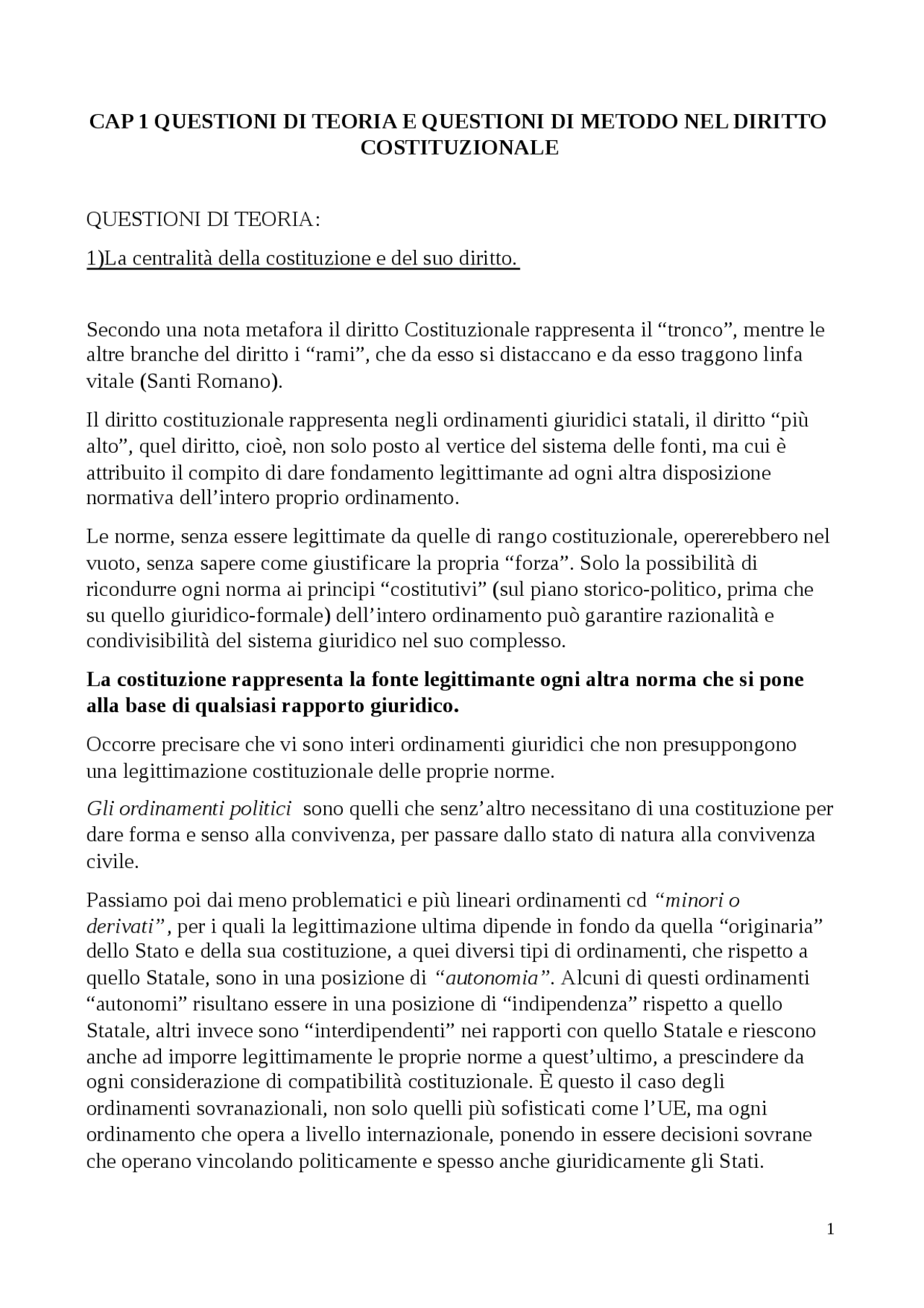Diritto E Conflitti Docsity