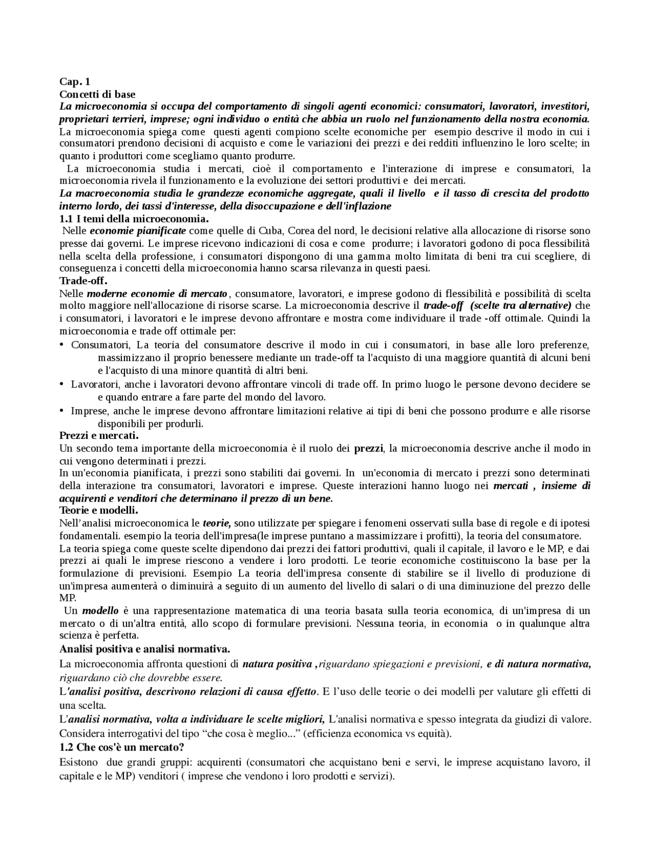 Riassunto Micro Docsity