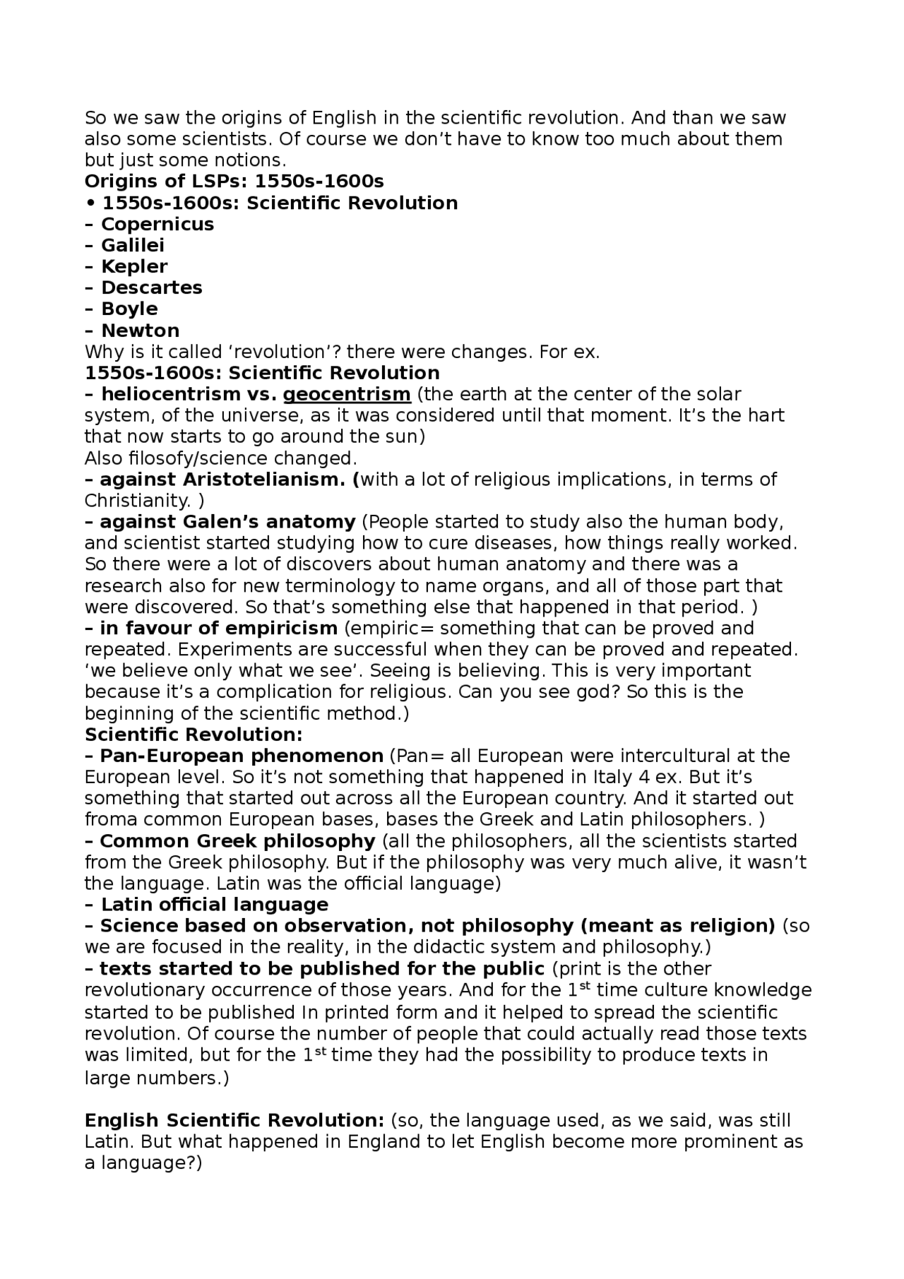 Linguistic And Discursive Features Of Specialized Discourse In English