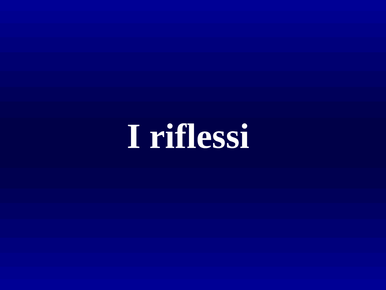 Appunti Sui Riflessi Spinali Docsity
