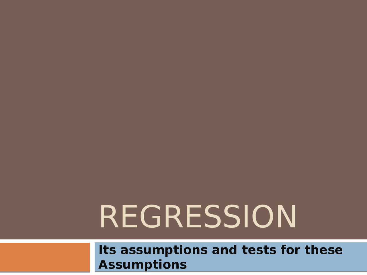 Regression Docsity