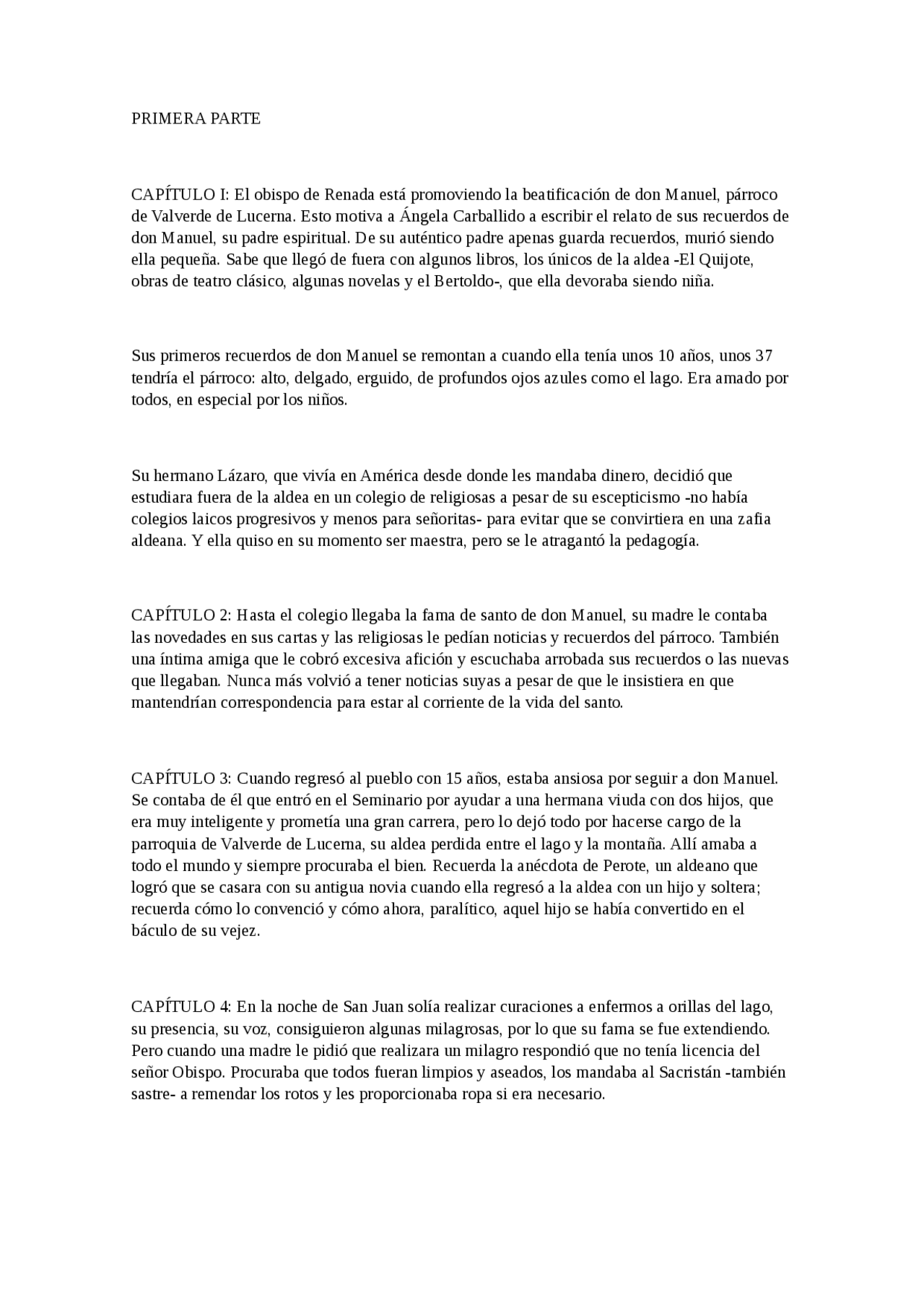 Resumen san manuel bueno, martir | Resúmenes de Historia de la ...