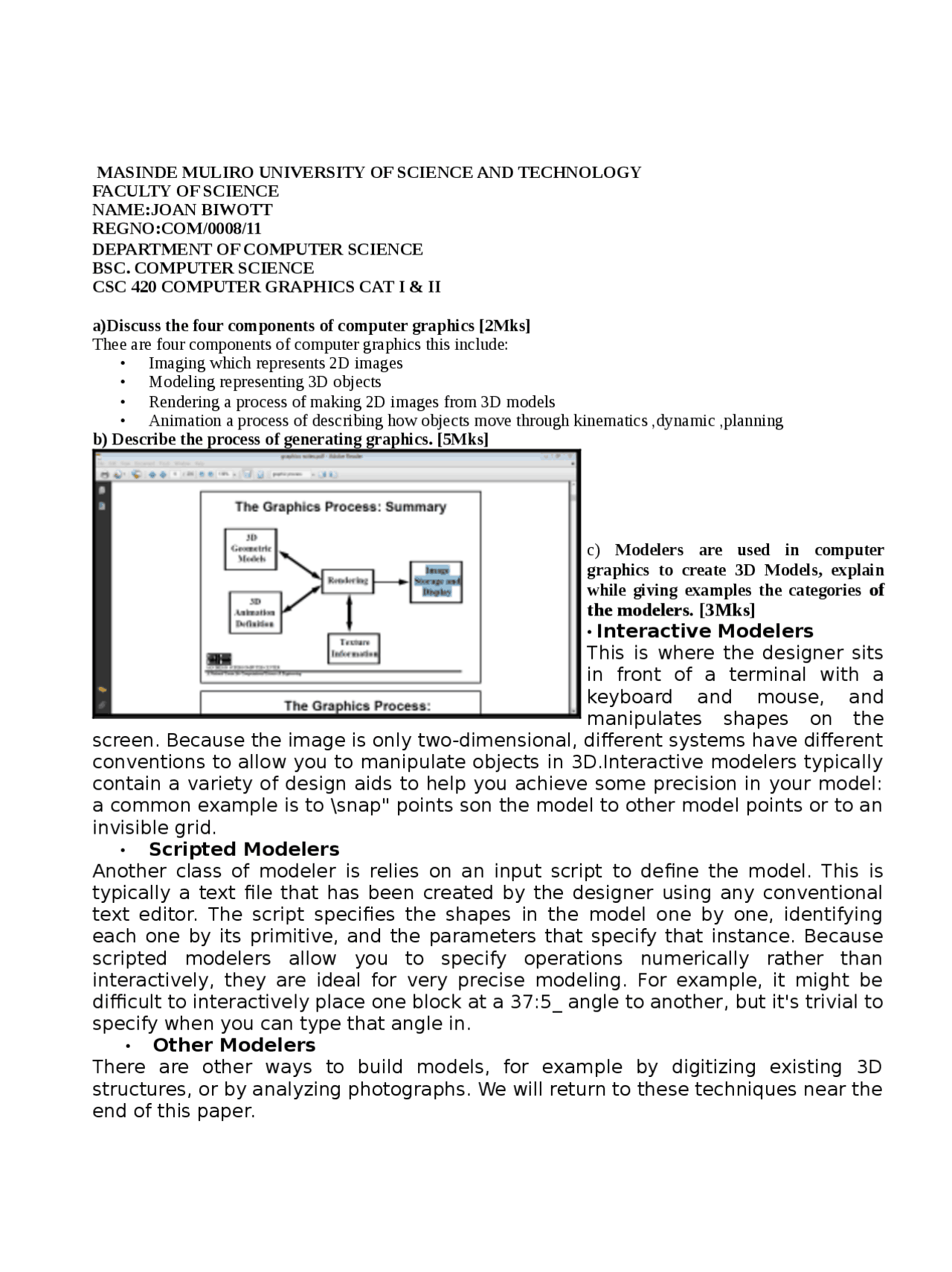 Graphics asayo - Docsity