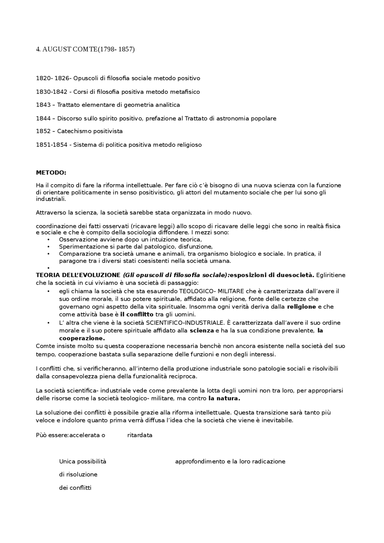 Teorie Sociologiche Classiche Docsity