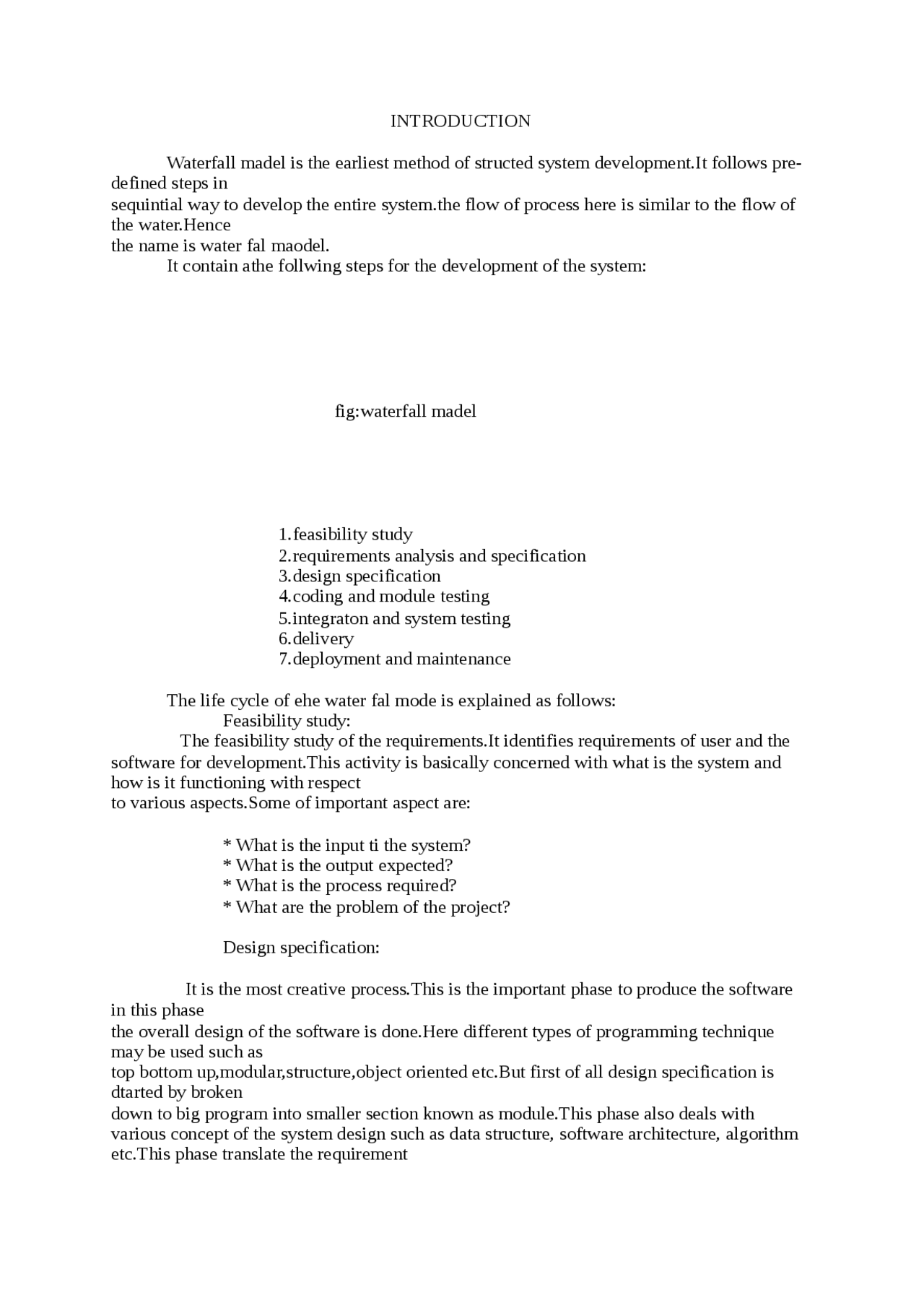 Projectintroductioni Docsity