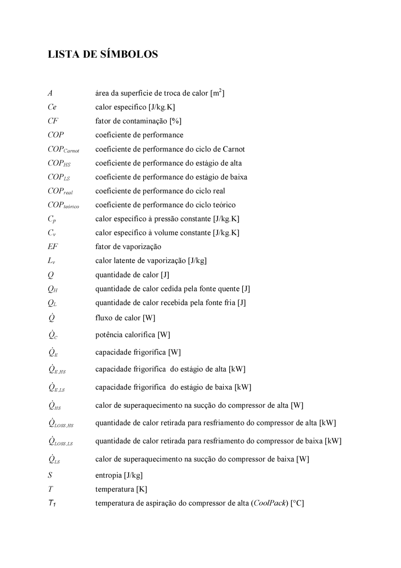 Simbolos | Study notes Engineering Chemistry | Docsity