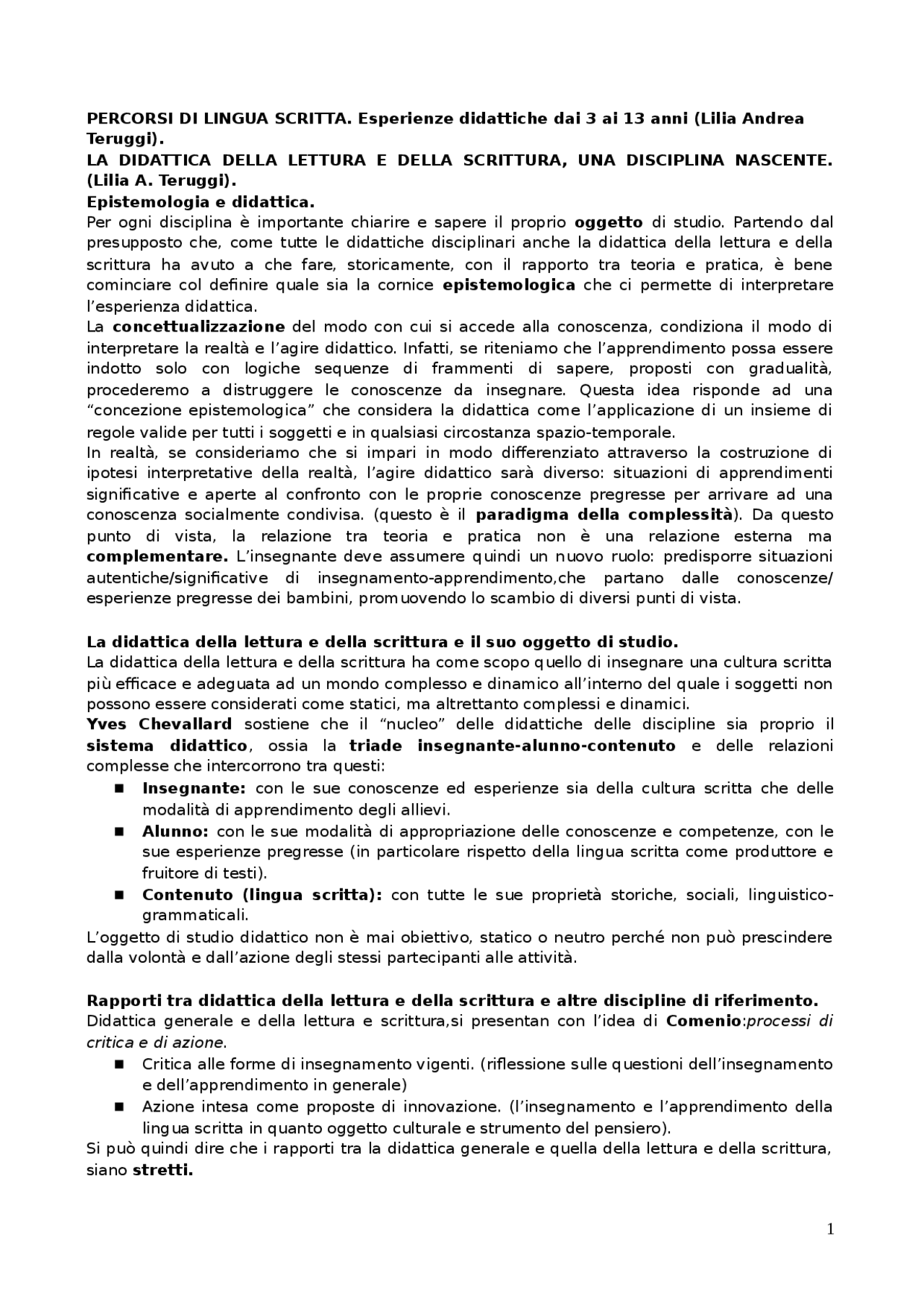 Percorsi Di Lingua Scritta Docsity