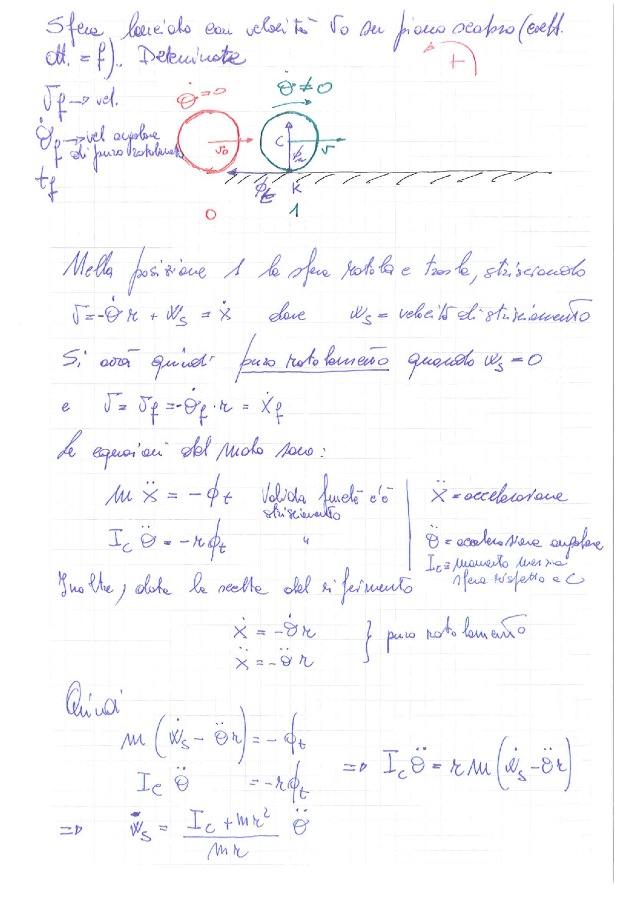 Sfera Esercizi Di Meccanica Docsity