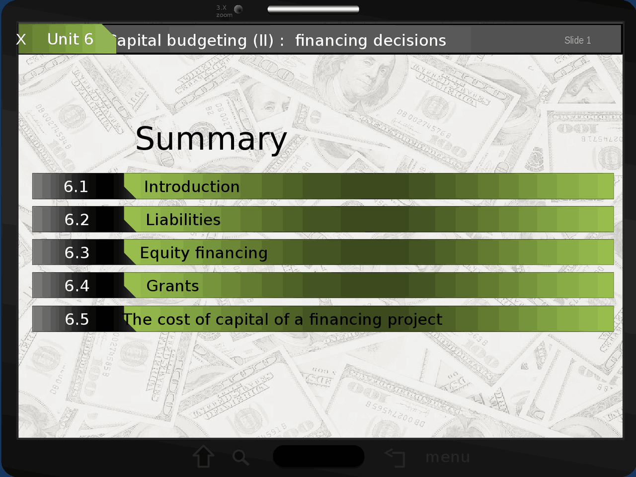 Introduction to finance Unit 6 Financing decisions - Docsity