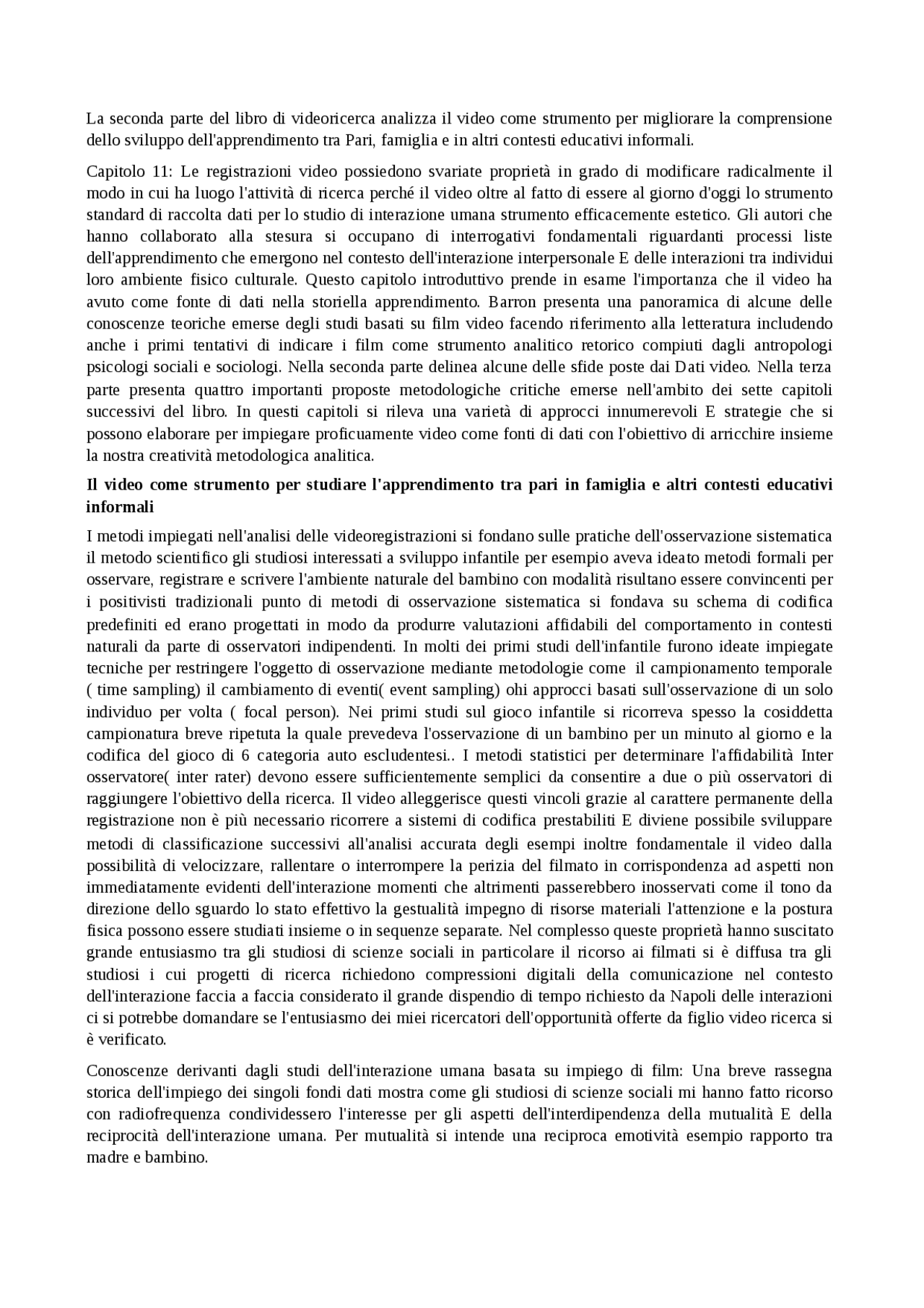 Videoricerca Nei Contesti Di Apprendimento Teorie E Metodi Parte