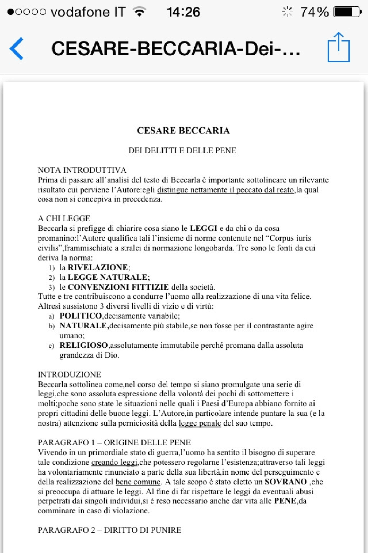 Cesare Beccaria 1 Docsity