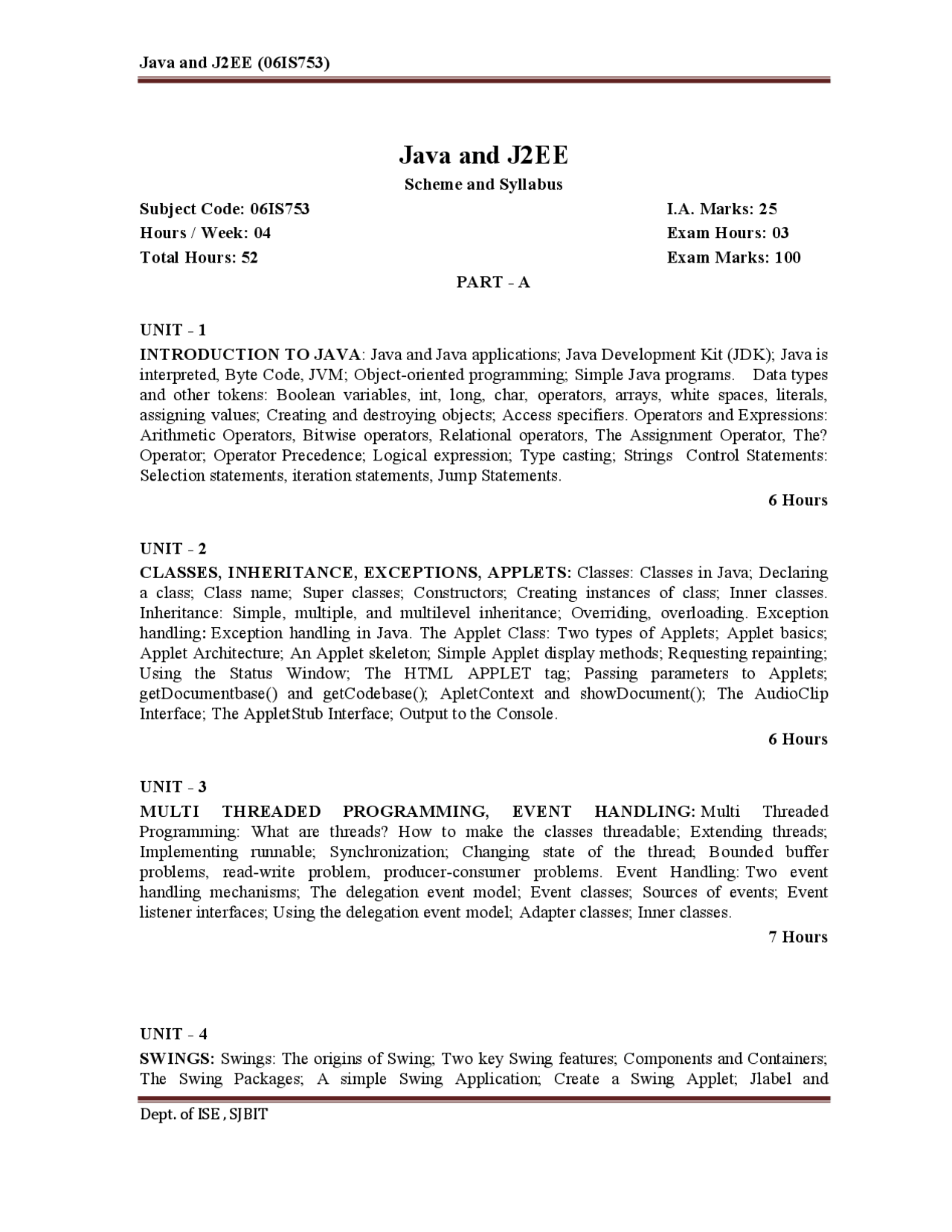 Java notes (sjbit)(vtuplanet.com) - Docsity