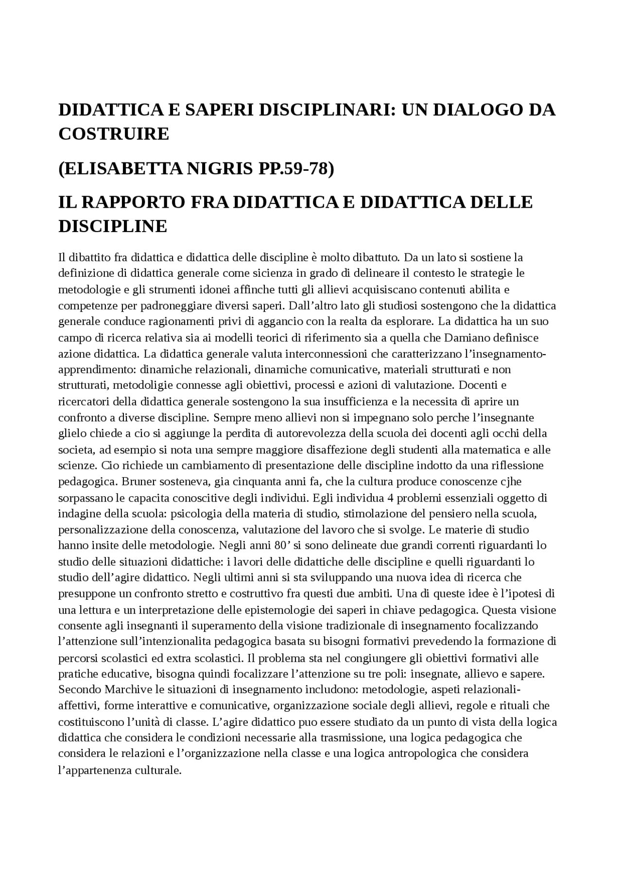Lagire Didattico Docsity