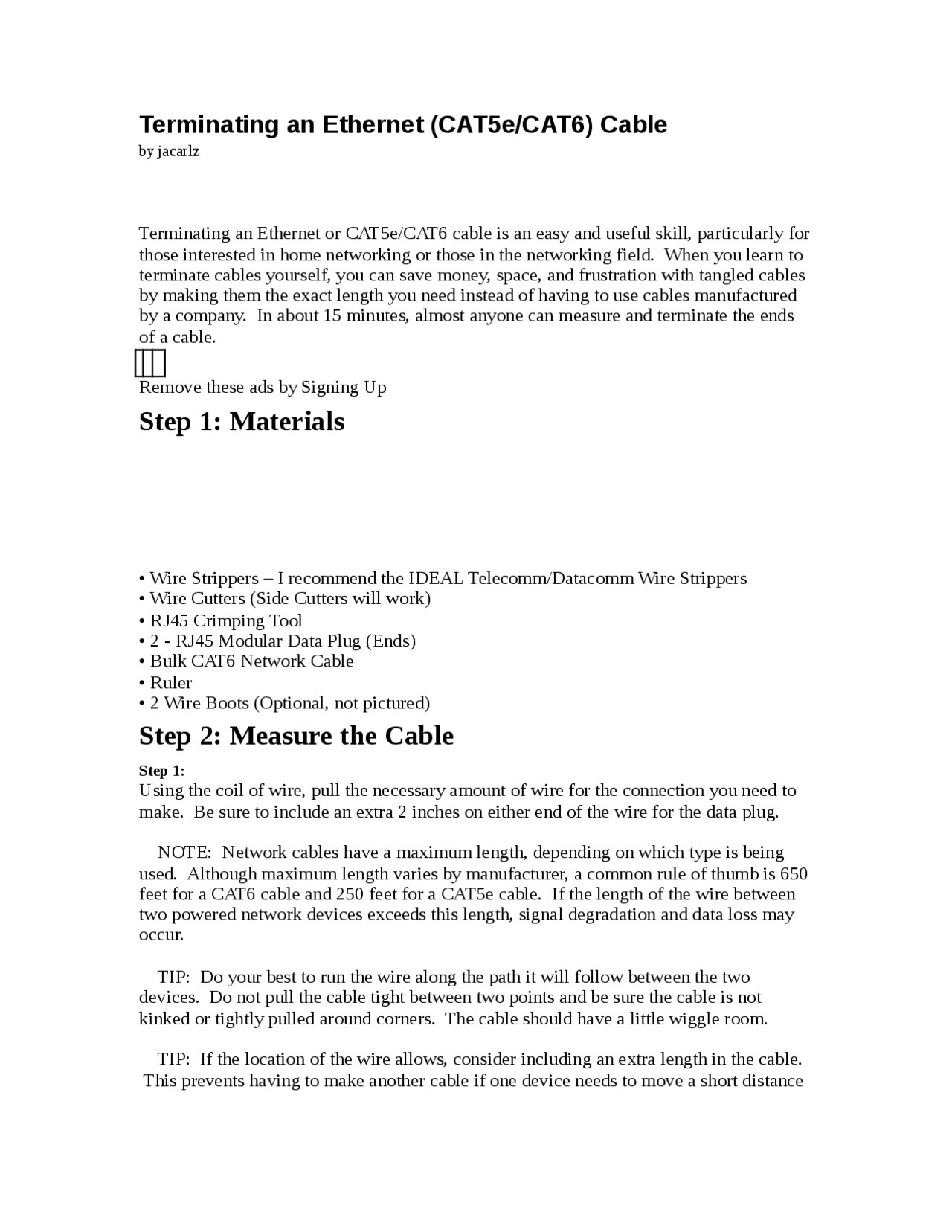 Cable Termination Docsity cable-termination-docsity