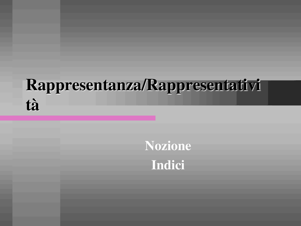 Appunti Diritto Sindacale Rappresentanza E Rappresentatività Docsity
