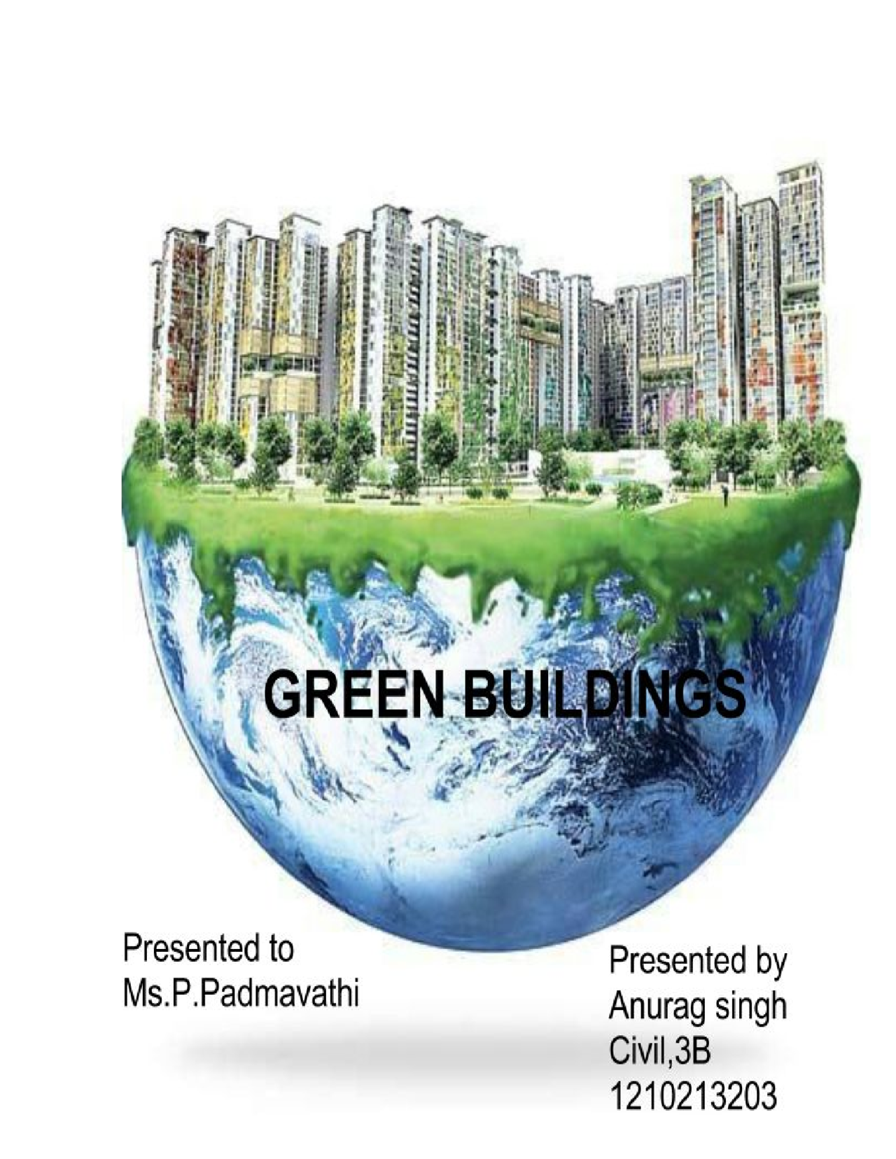 Report On Green Buildings Docsity