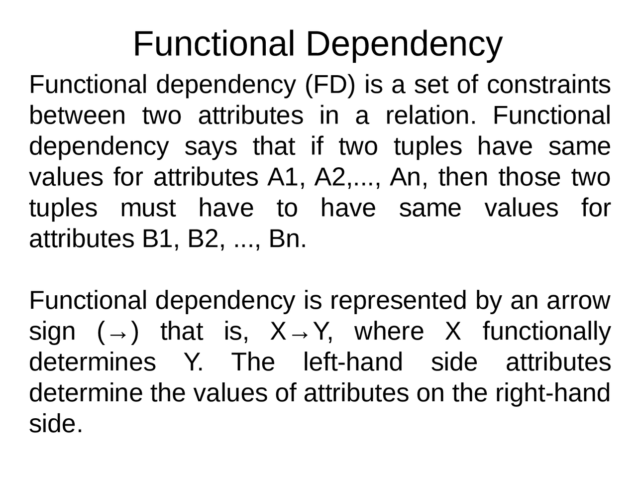 Functional Dependency and Key Findings in Relational Databases | Study ...