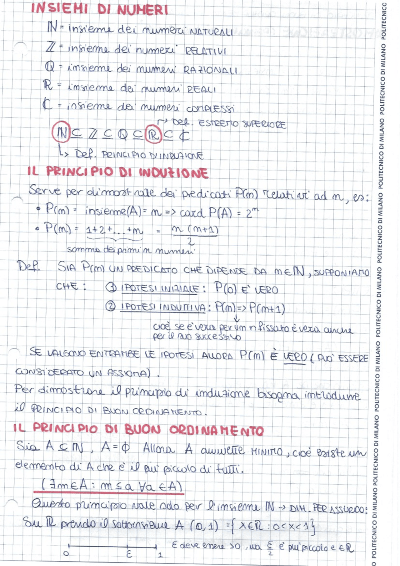 Appunti Di Analisi 1 I Parte Docsity