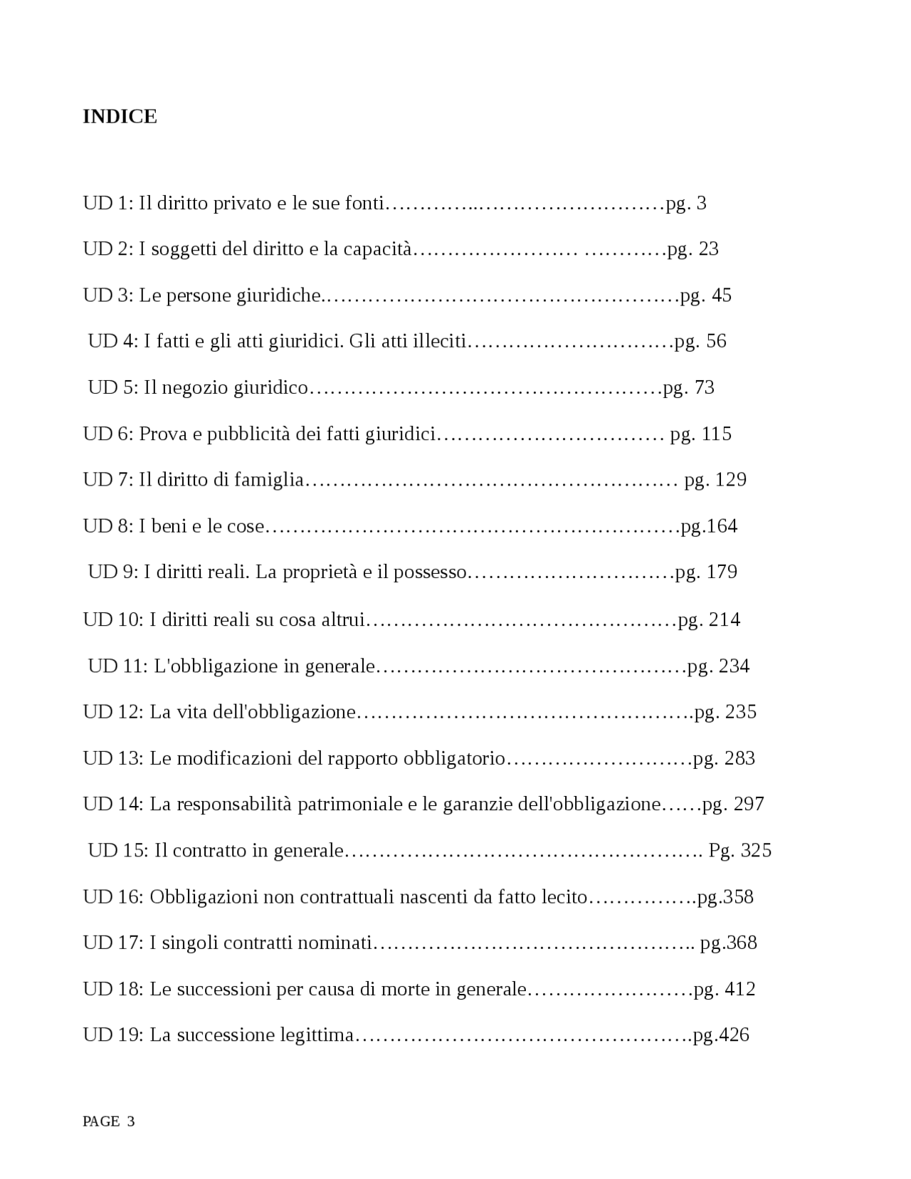 Schemi Di Diritto Privato Docsity