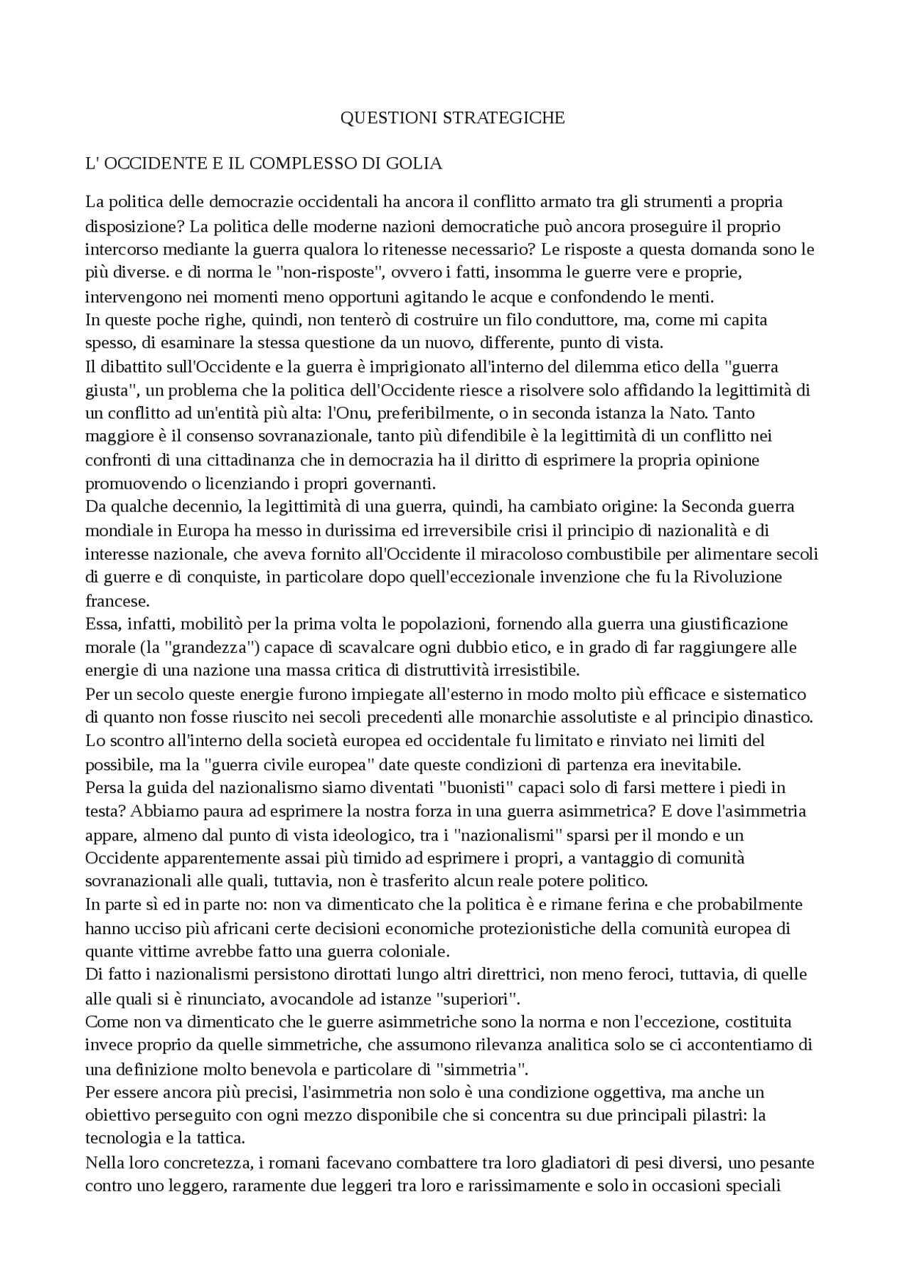 Storia Del Terrorismo Appunti Di Metodo Delle Scienze Sociali Docsity