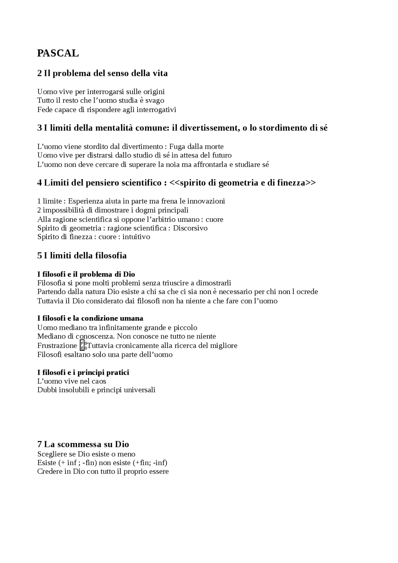 Pascal Docsity