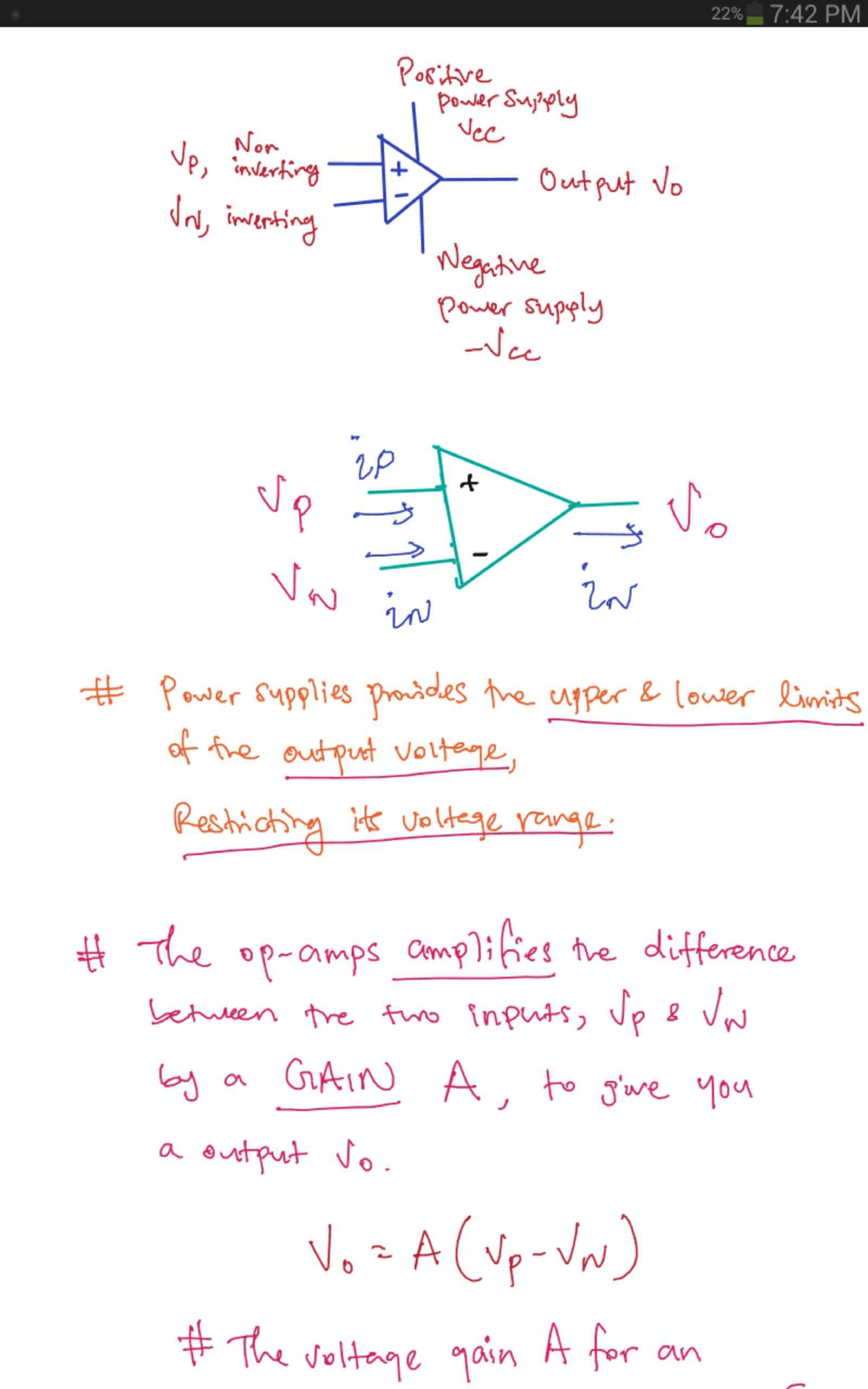 Operational Amplifiers Docsity