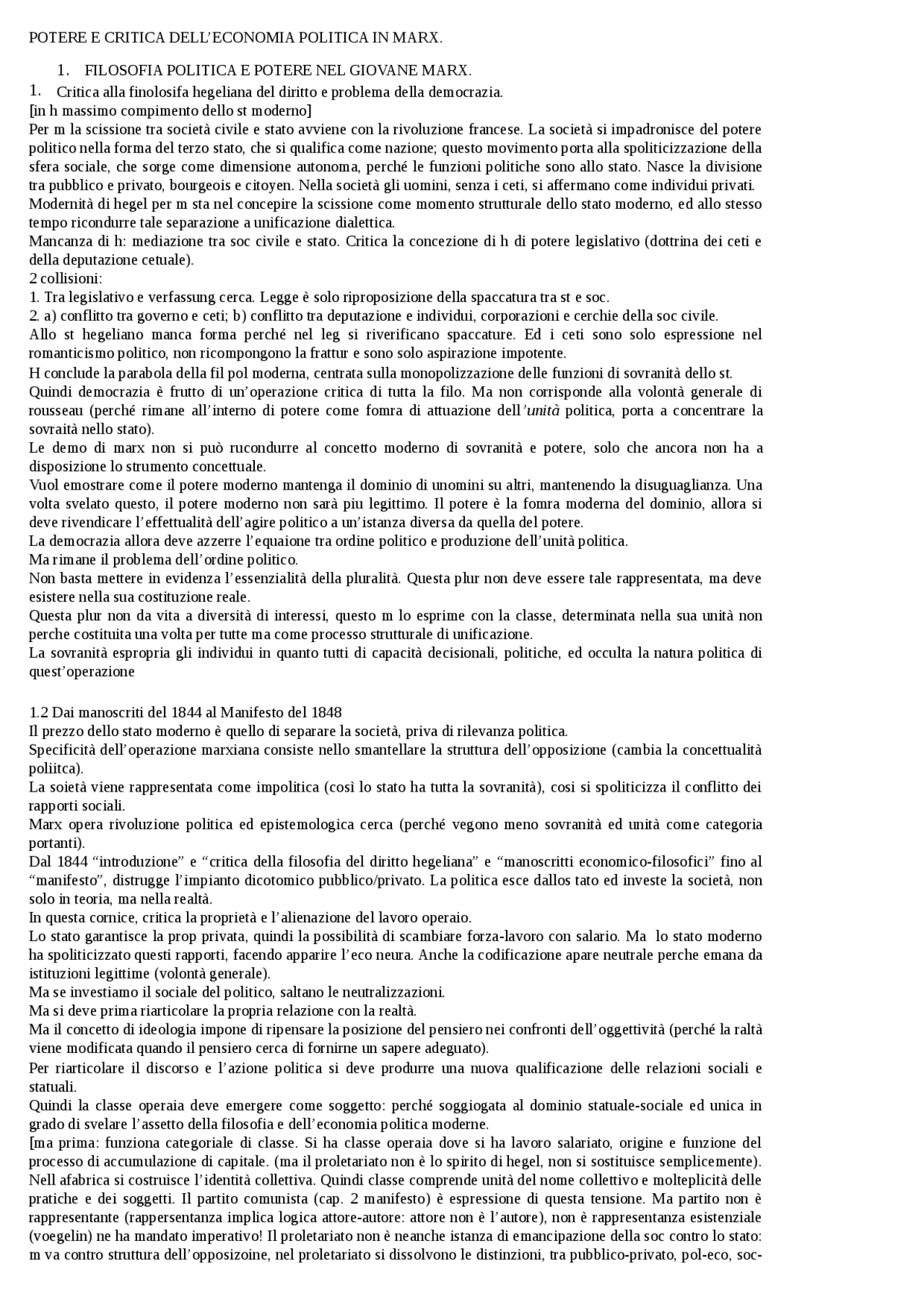 Il Potere Docsity
