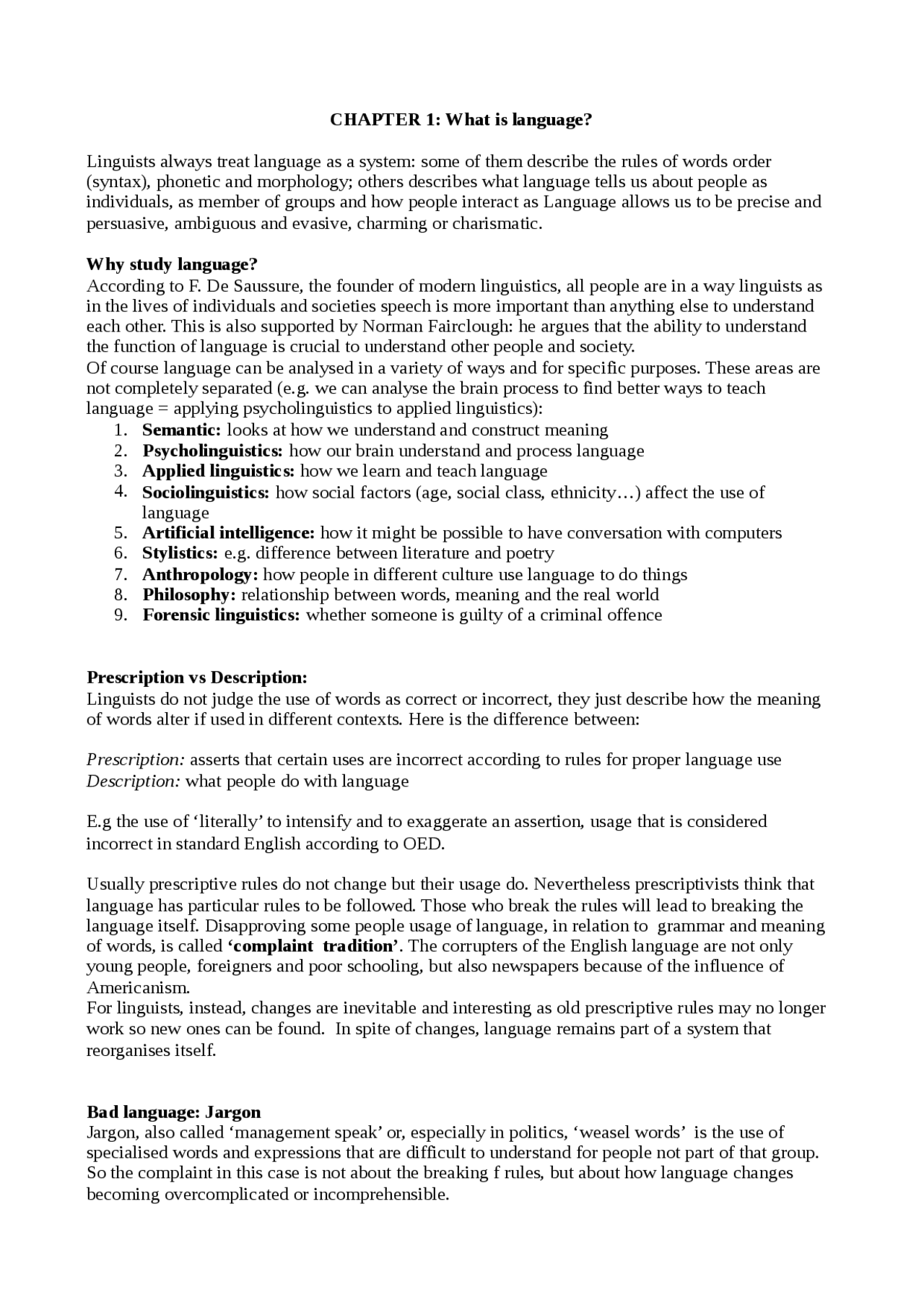 Language Society And Power Docsity