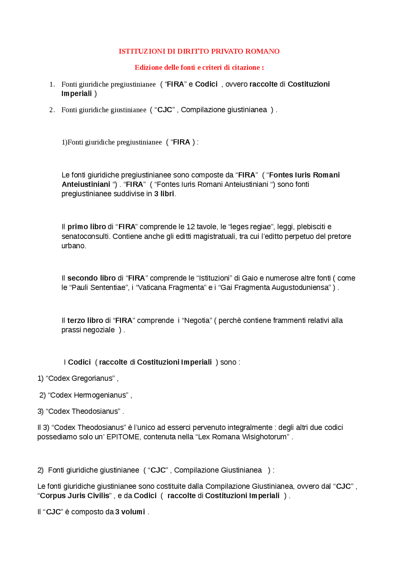 Periodo Antico Del Diritto Romano Docsity