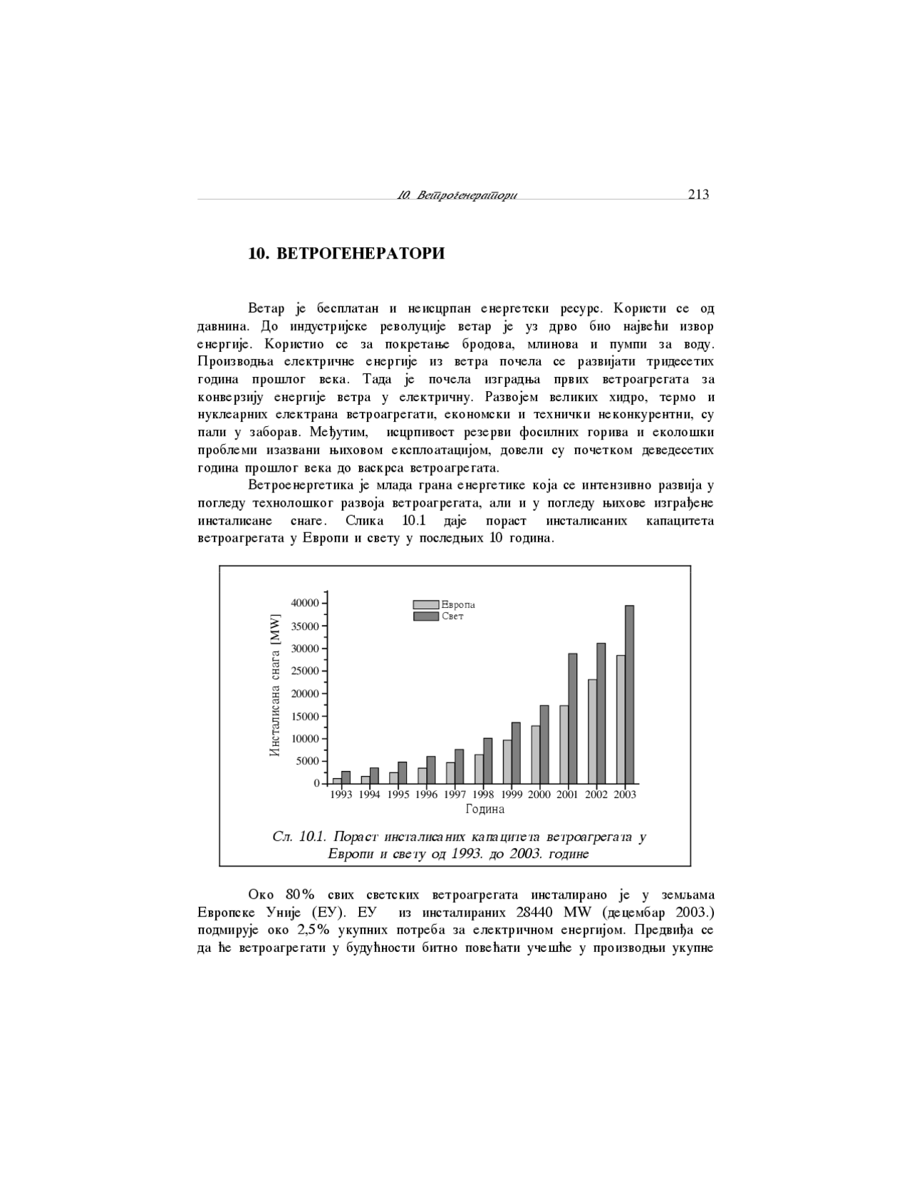 Vetrogeneratori: globalni i lokalni vetrovi, princip konverzije vetra u ...