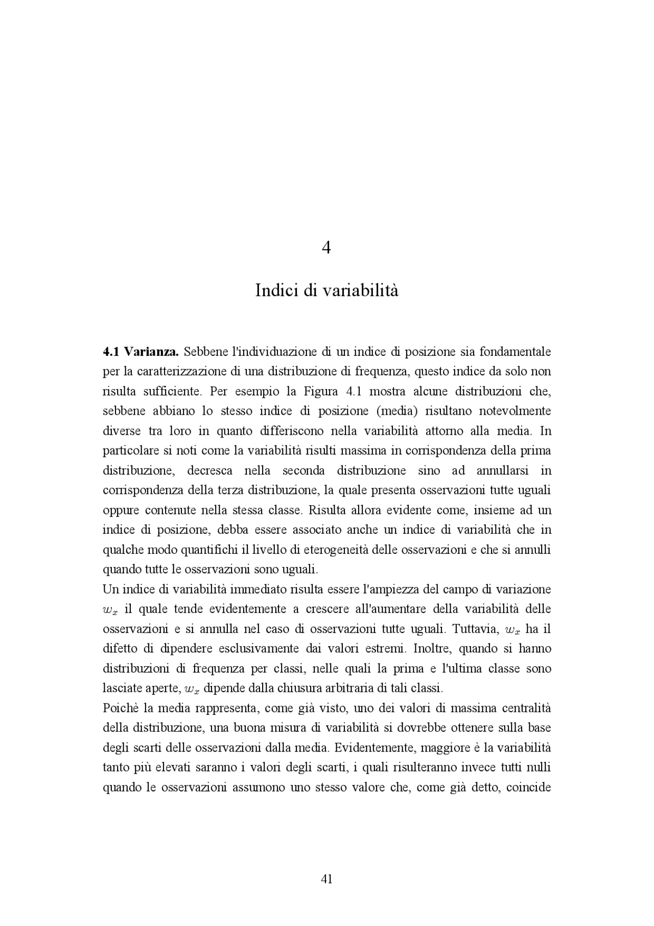 Dispense Di Statistica I 2 Docsity