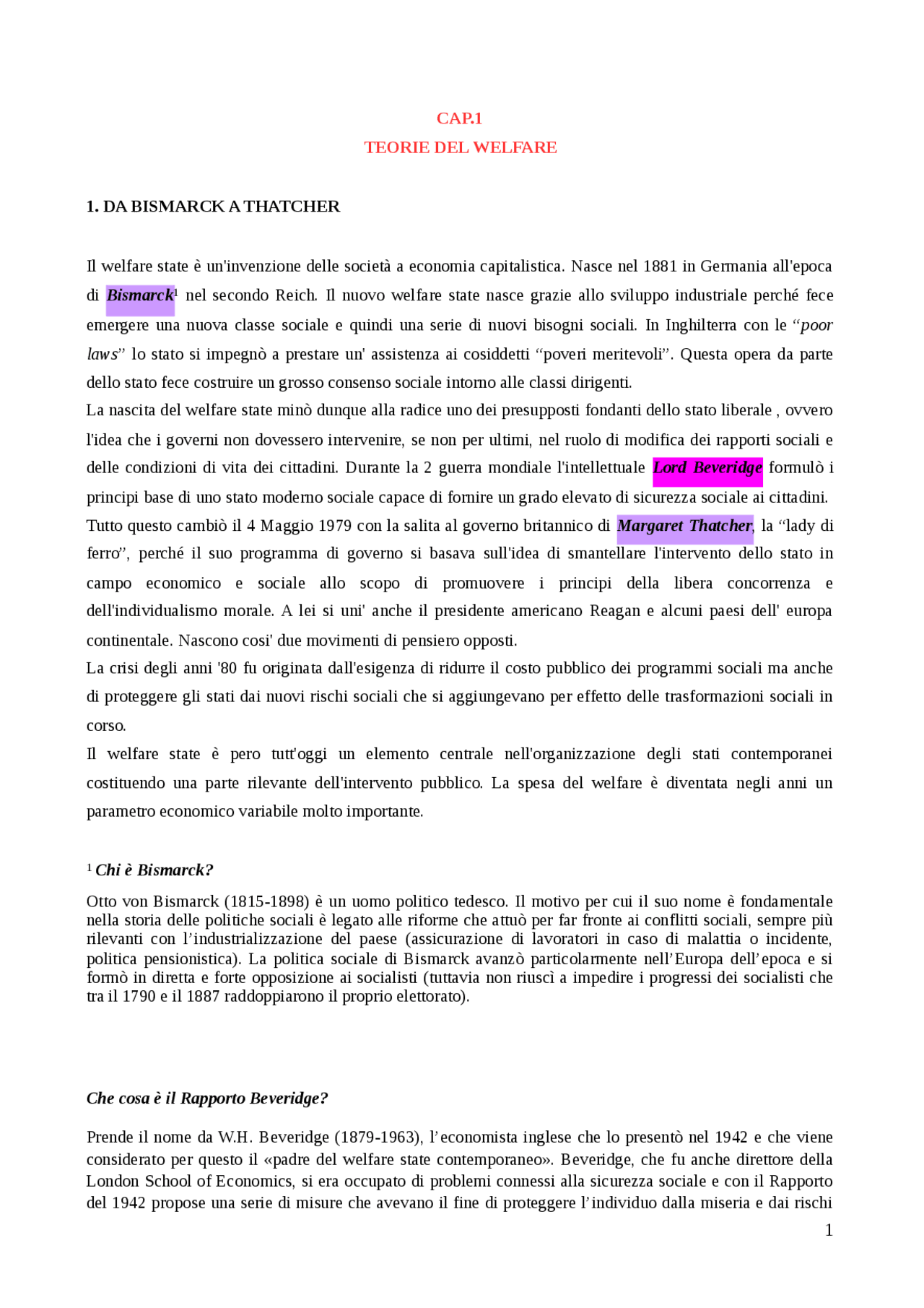 Libro Politiche Di Welfare Docsity