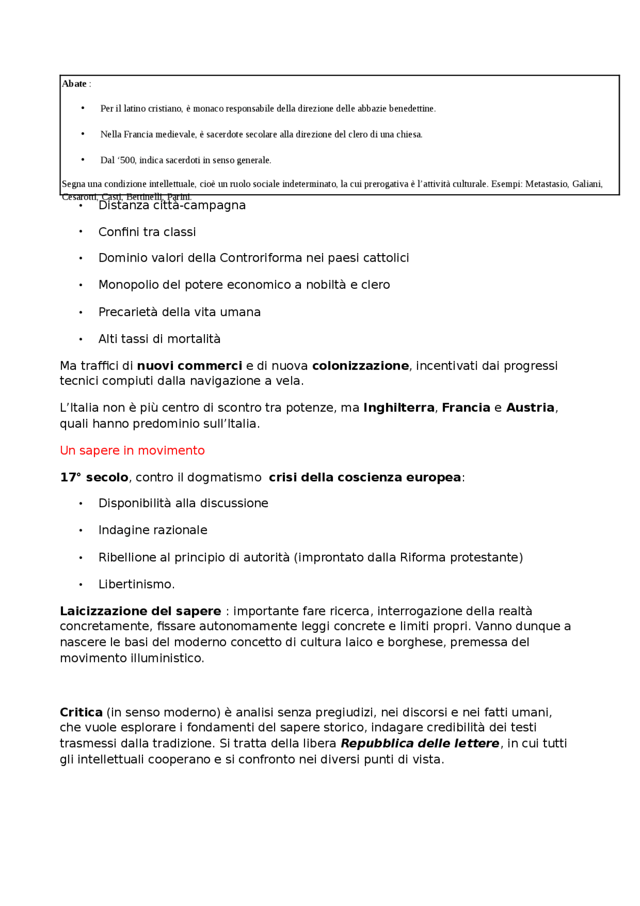 Manuale Ferroni Docsity