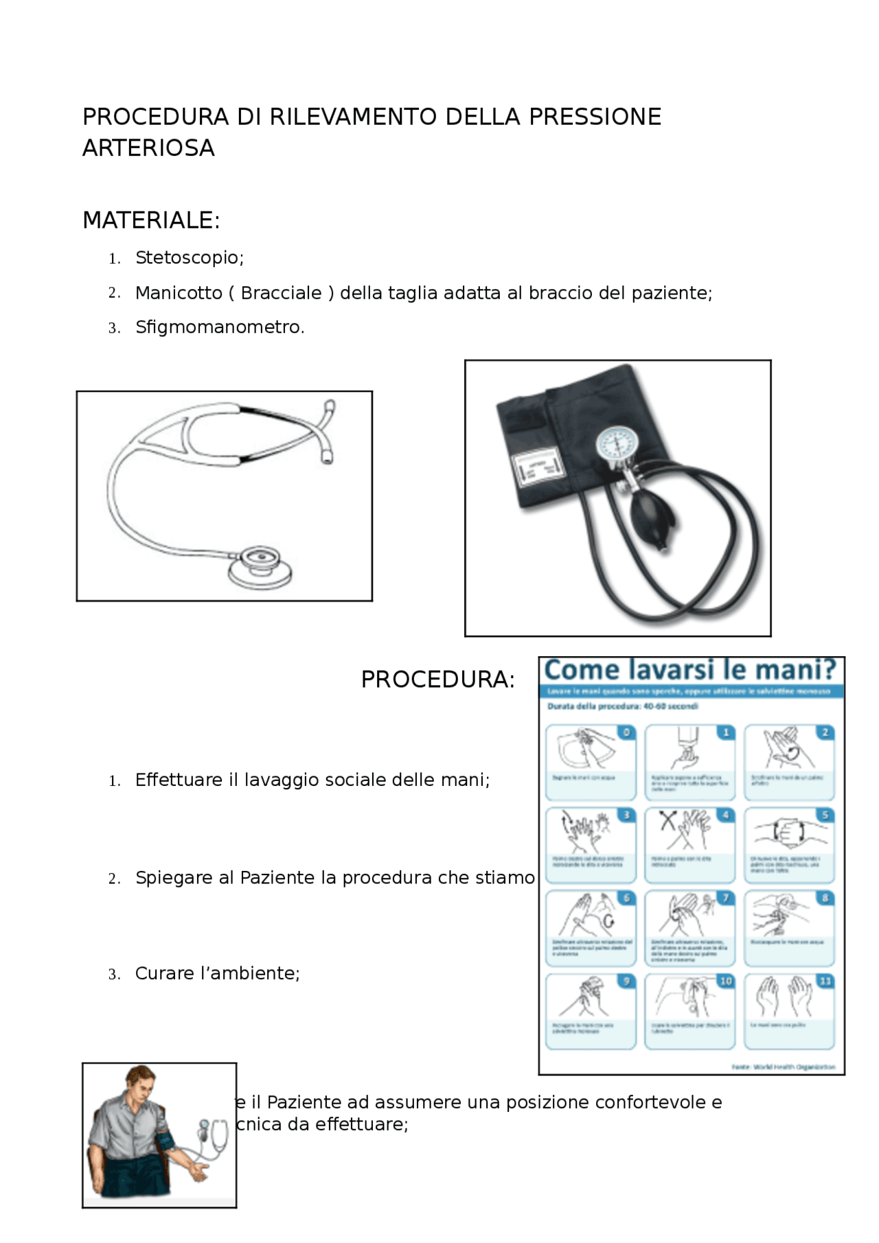 Corso Di Operatore Socio Sanitario Docsity