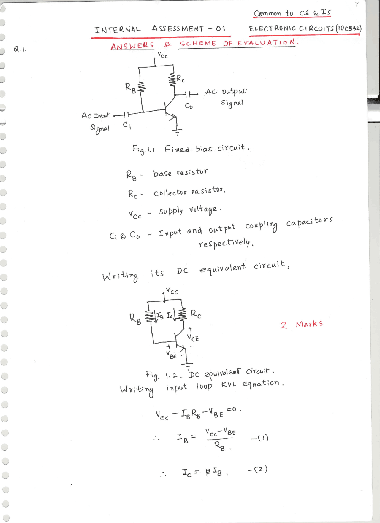 Hand Written Notes Docsity