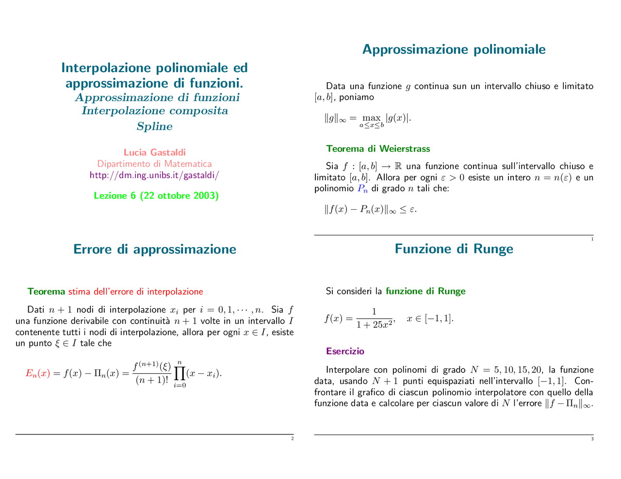 Matlab Lez6 Docsity