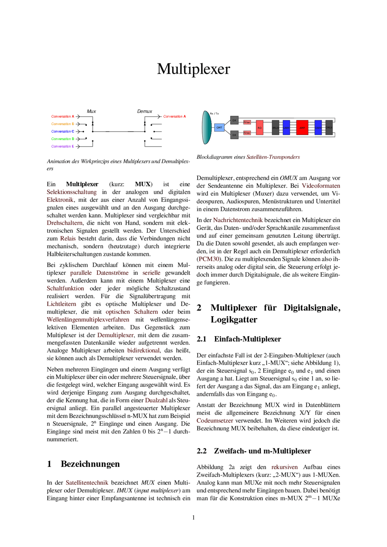 Multiplexer Docsity