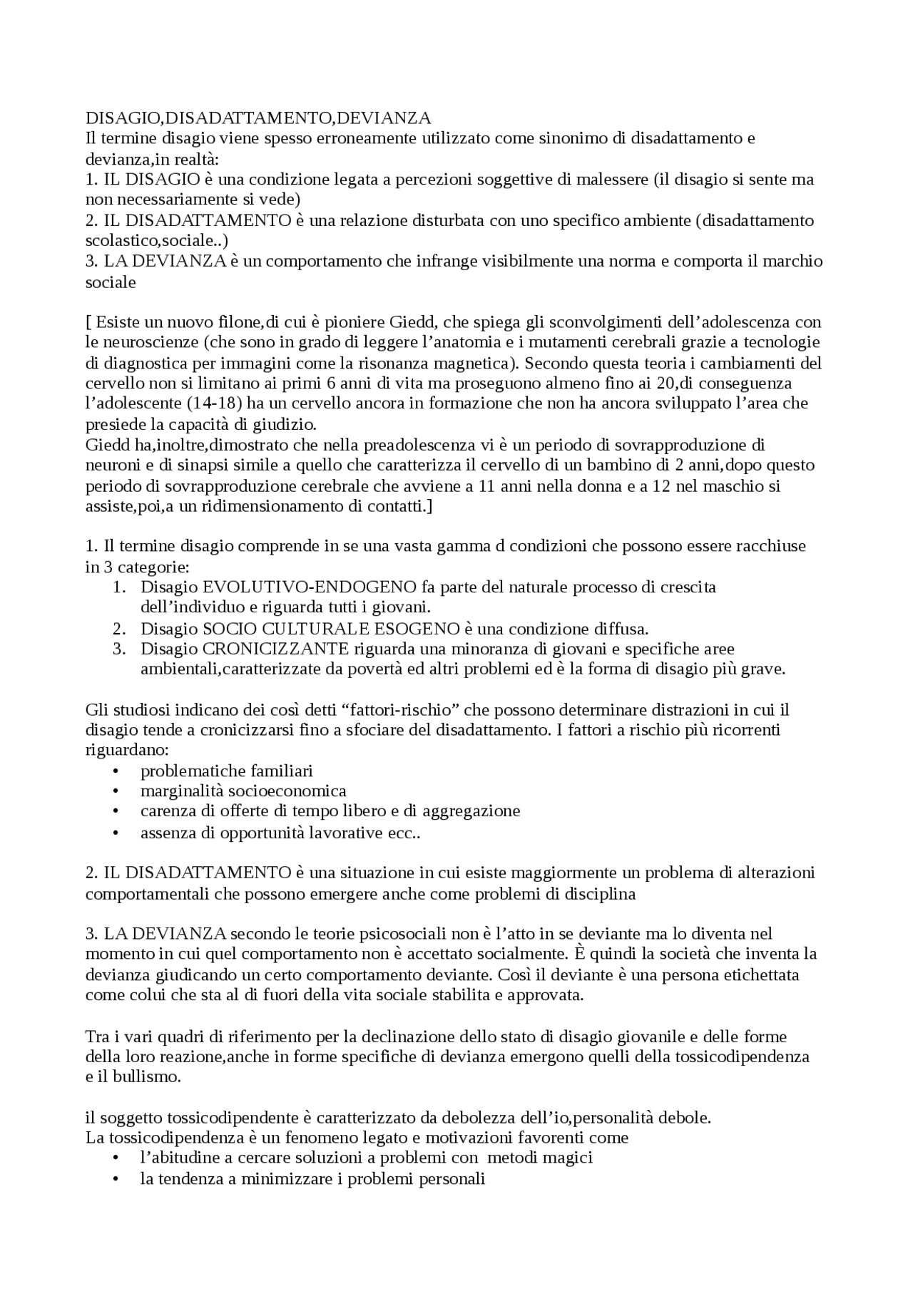 I Bisogni Speciali Nella Società Della Complessità Curatola Docsity