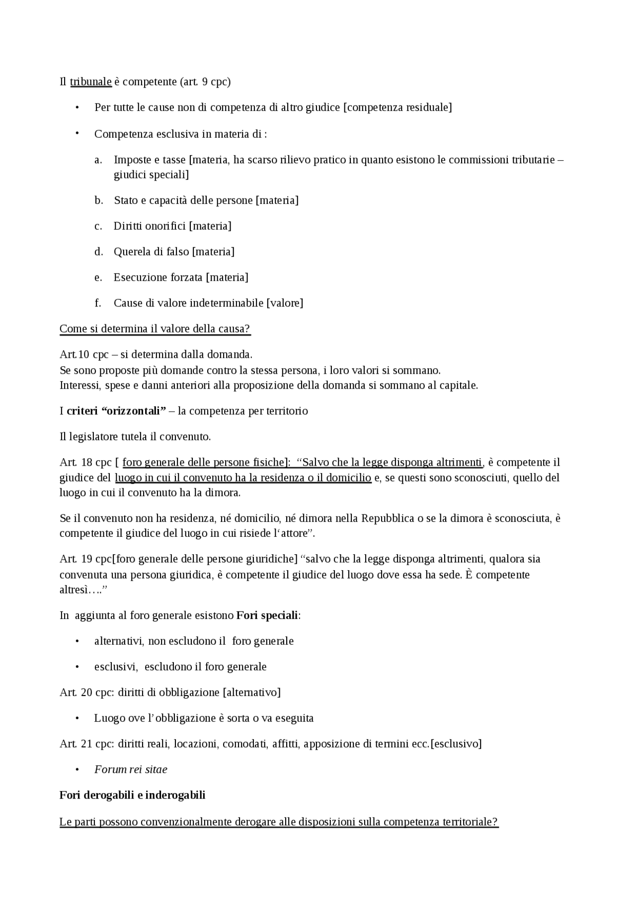 Appunti Tecniche Di Risoluzione Dei Conflitti Docsity
