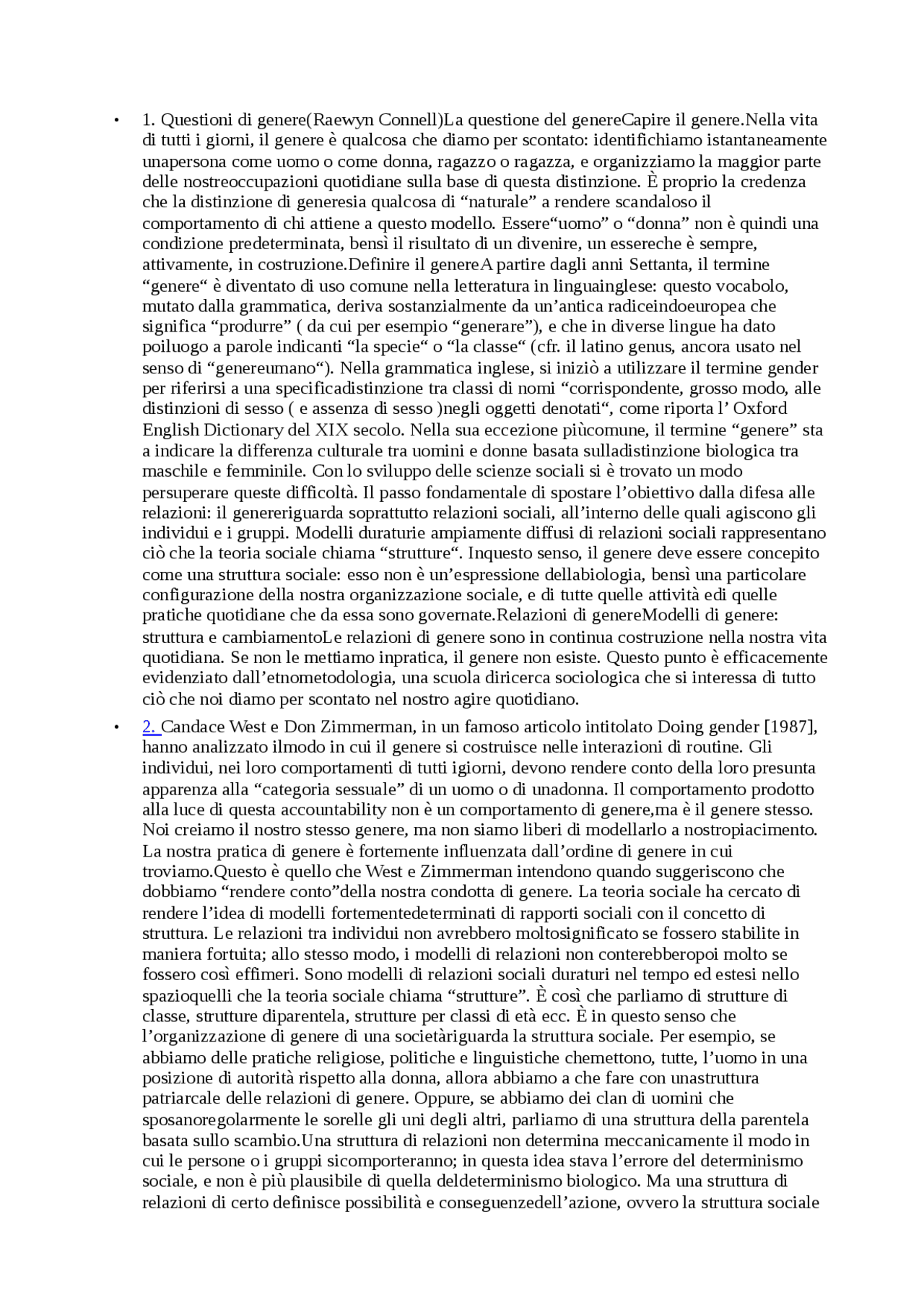 Questione Di Genere Connell Docsity