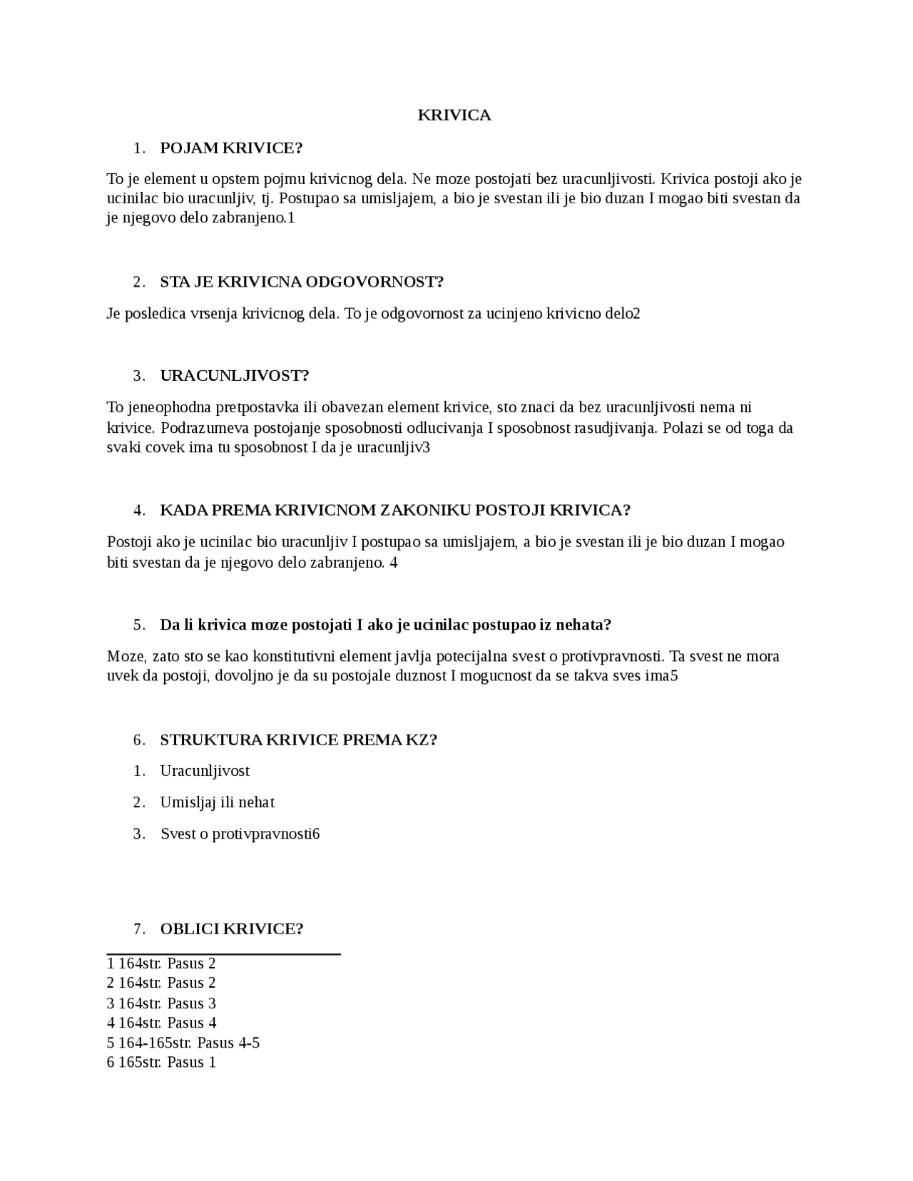 Krivično pravo: pitanja sa odgovorima | Skripte' predlog Osnovi ...