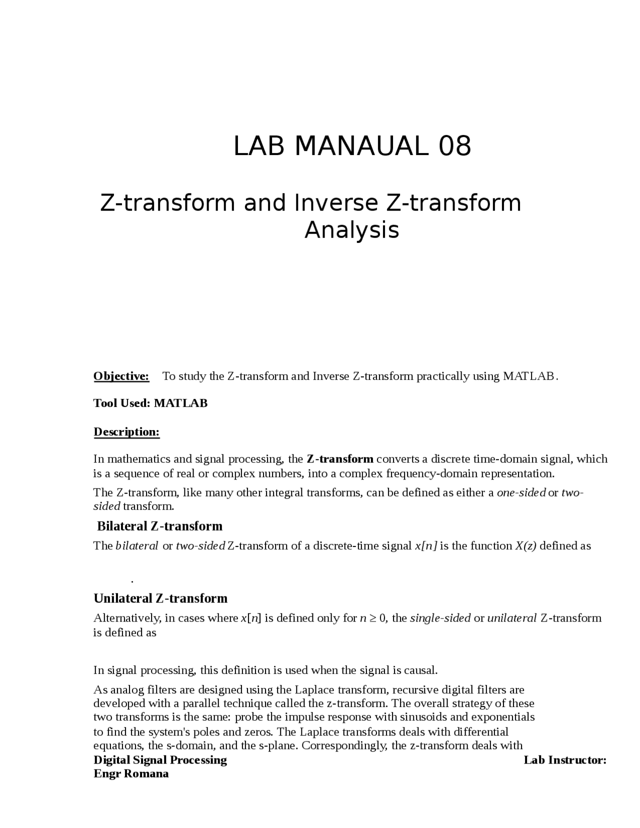 Labs Lab 8 Docsity