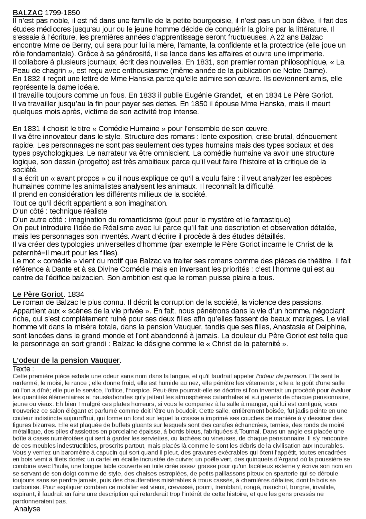 Appunti Di Francese Docsity