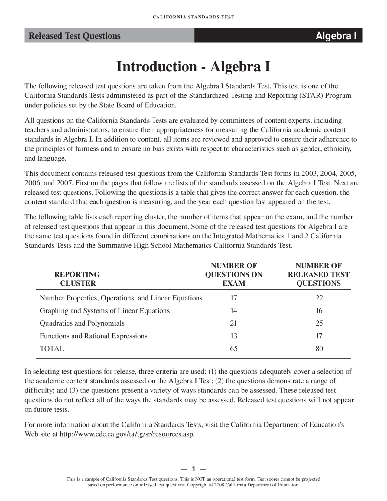 College algebra - Docsity