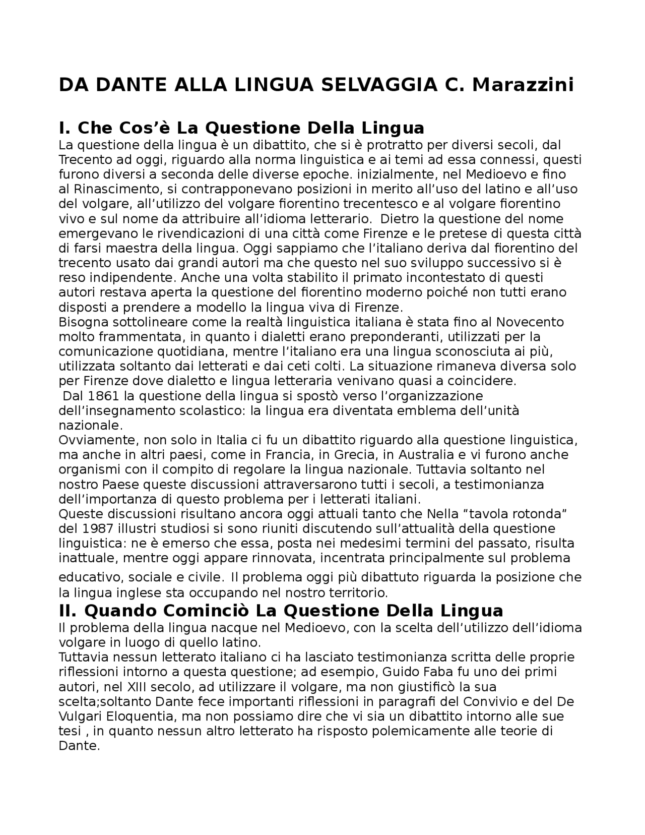 Da Dante Al Web Docsity